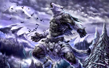 Werewolf Skyrim Wallpaper Skyrim