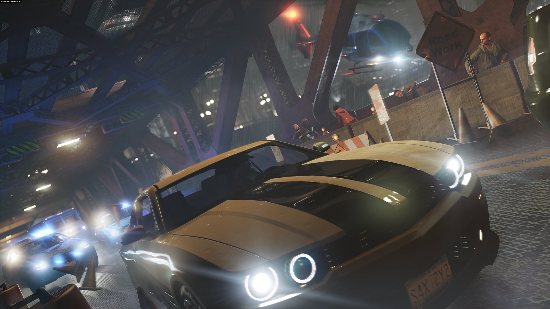 Watch Dogs HD Wallpaper: High-Speed Action Unleashed