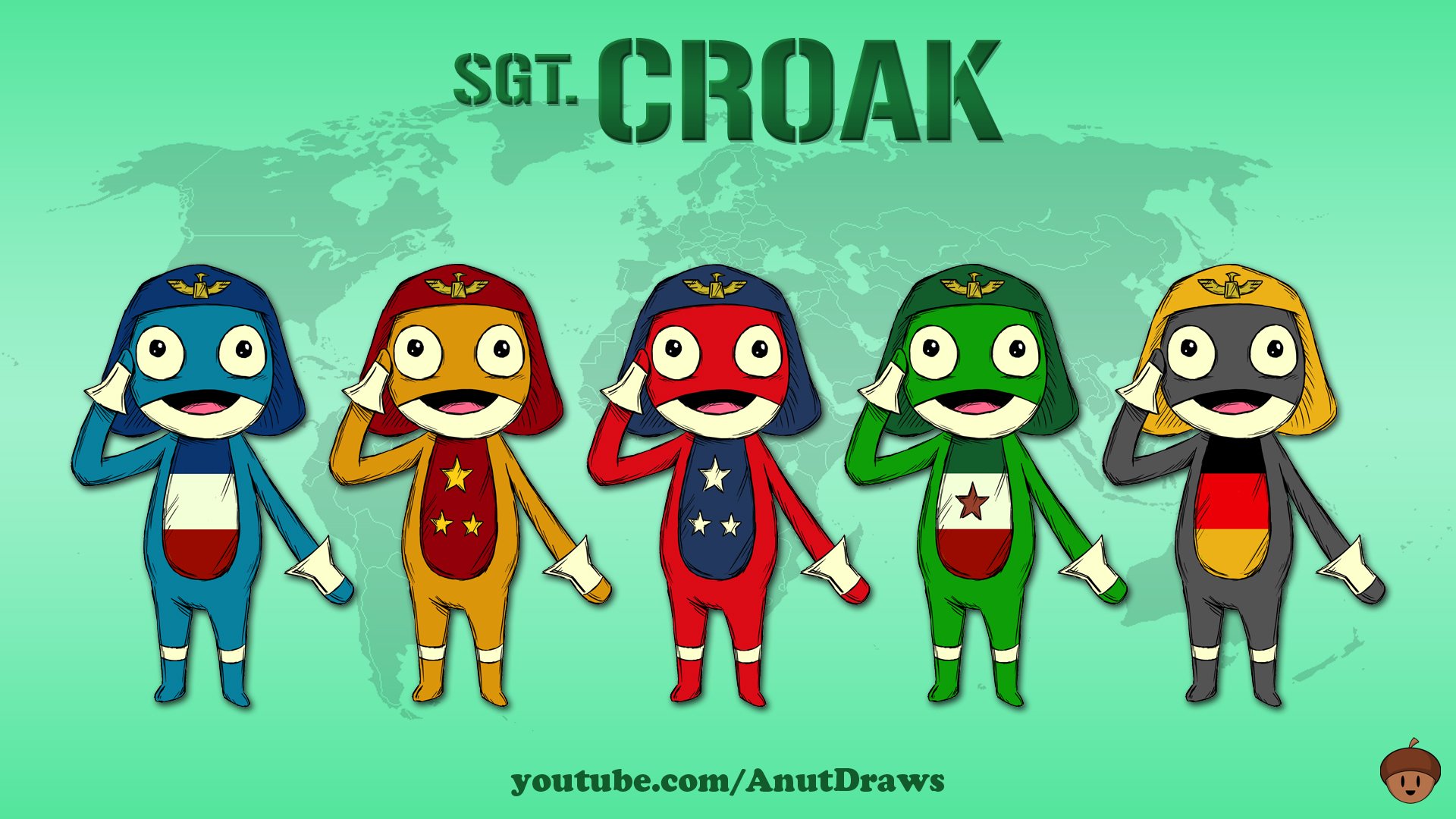 Download Anime Sgt. Frog HD Wallpaper by AnutDraws