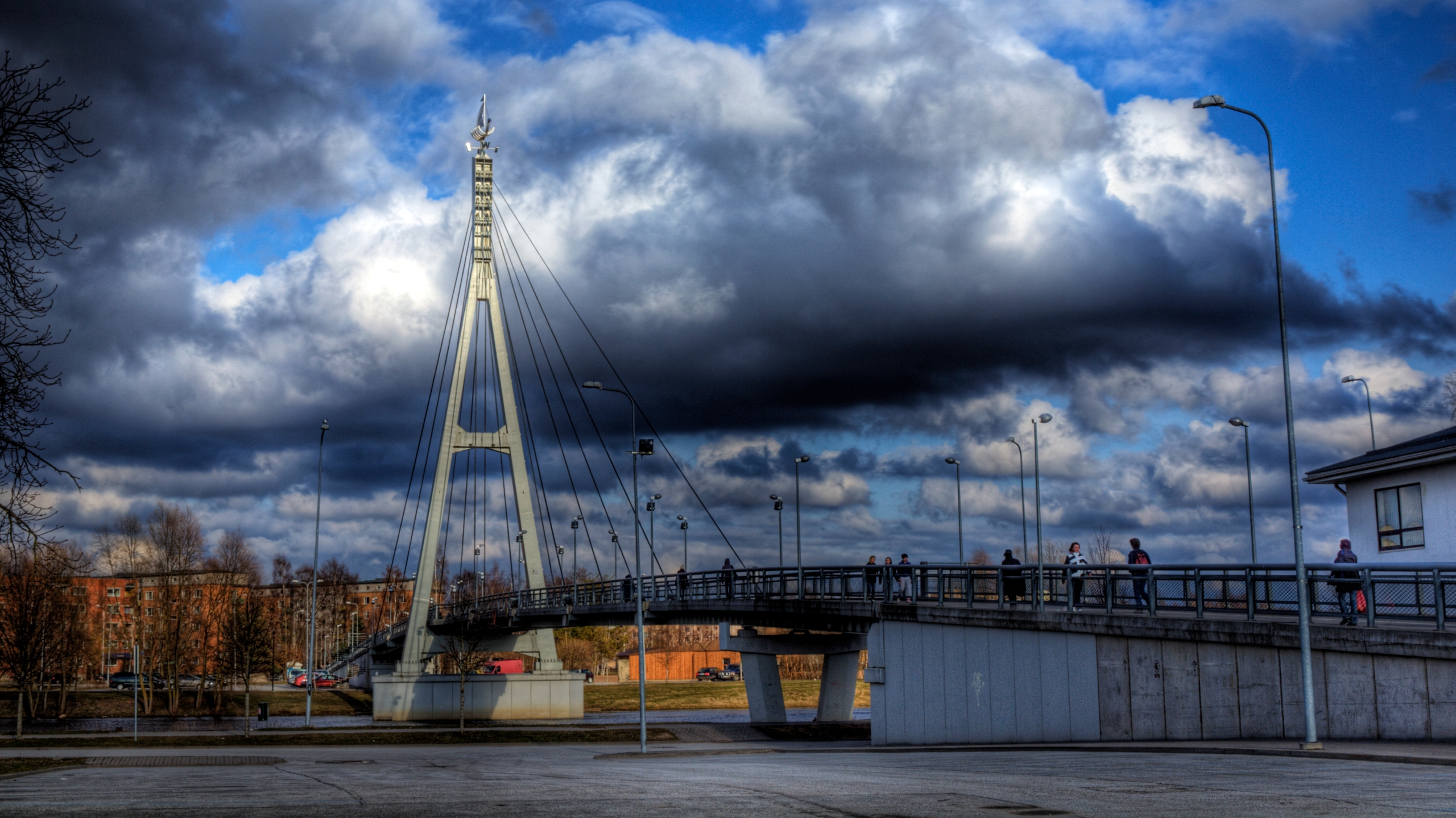 Download Man Made Bridge HD Wallpaper