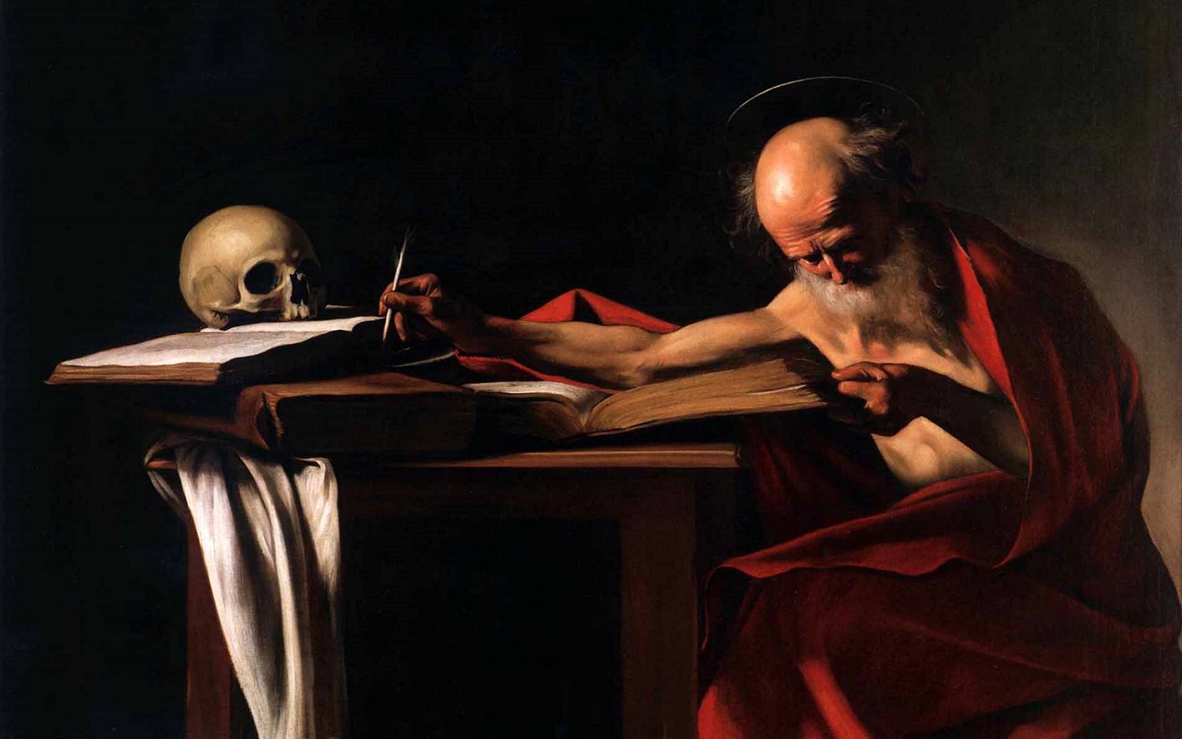 Download Artistic Saint Jerome Wallpaper