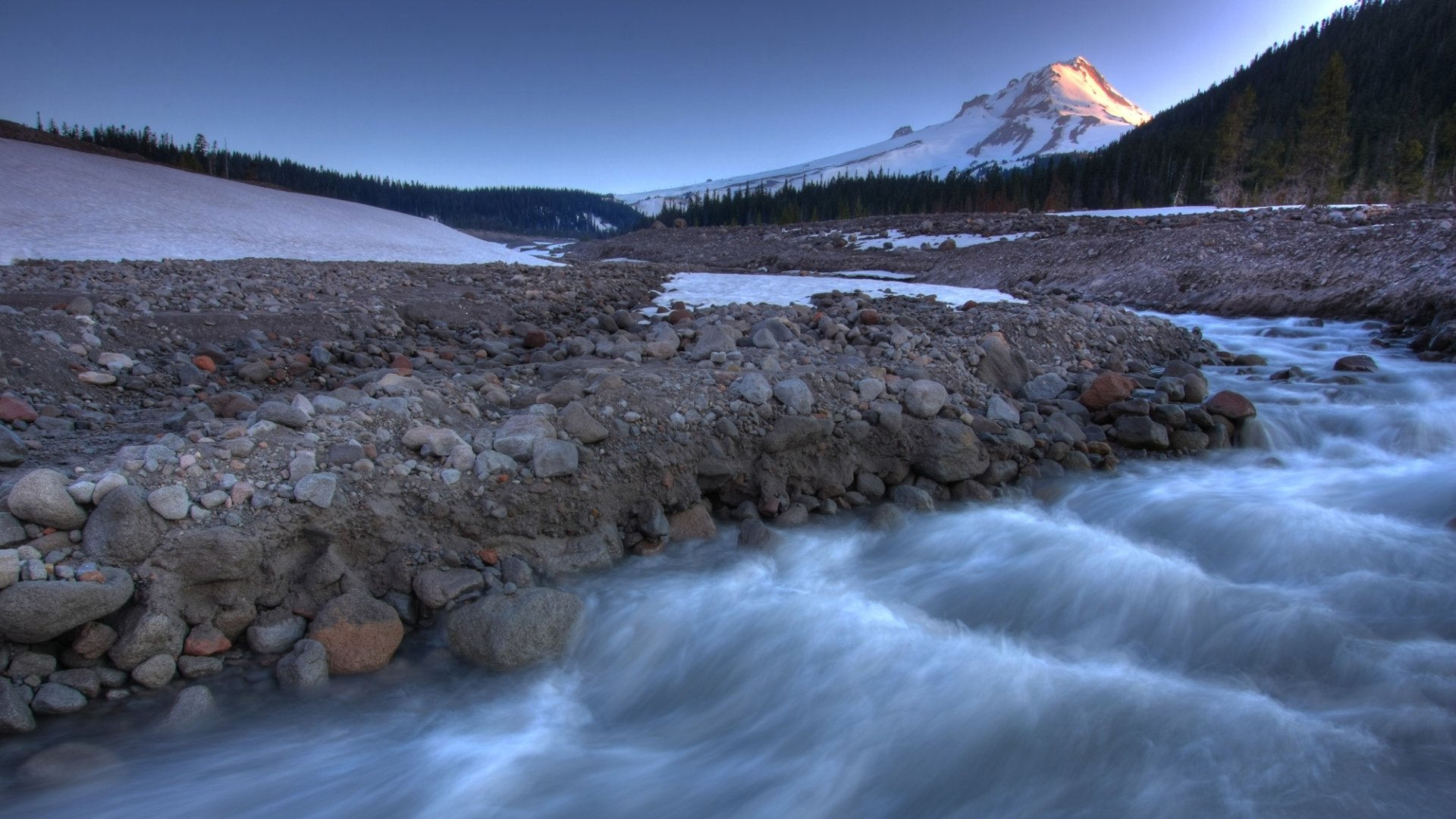 Download Nature Mount Hood HD Wallpaper