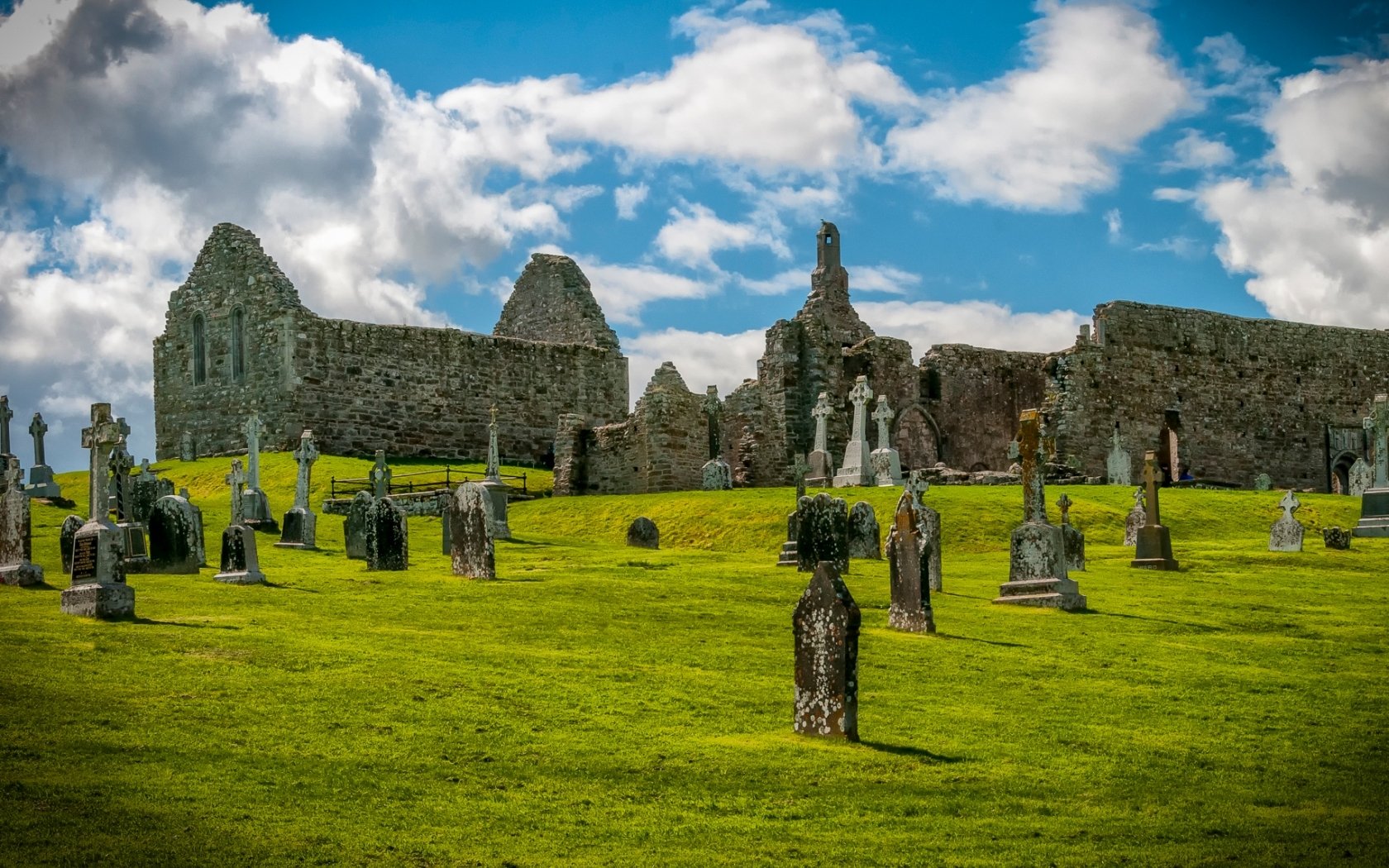 Download Architecture Cemetery Monastery Cross Ireland Clonmacnoise ...