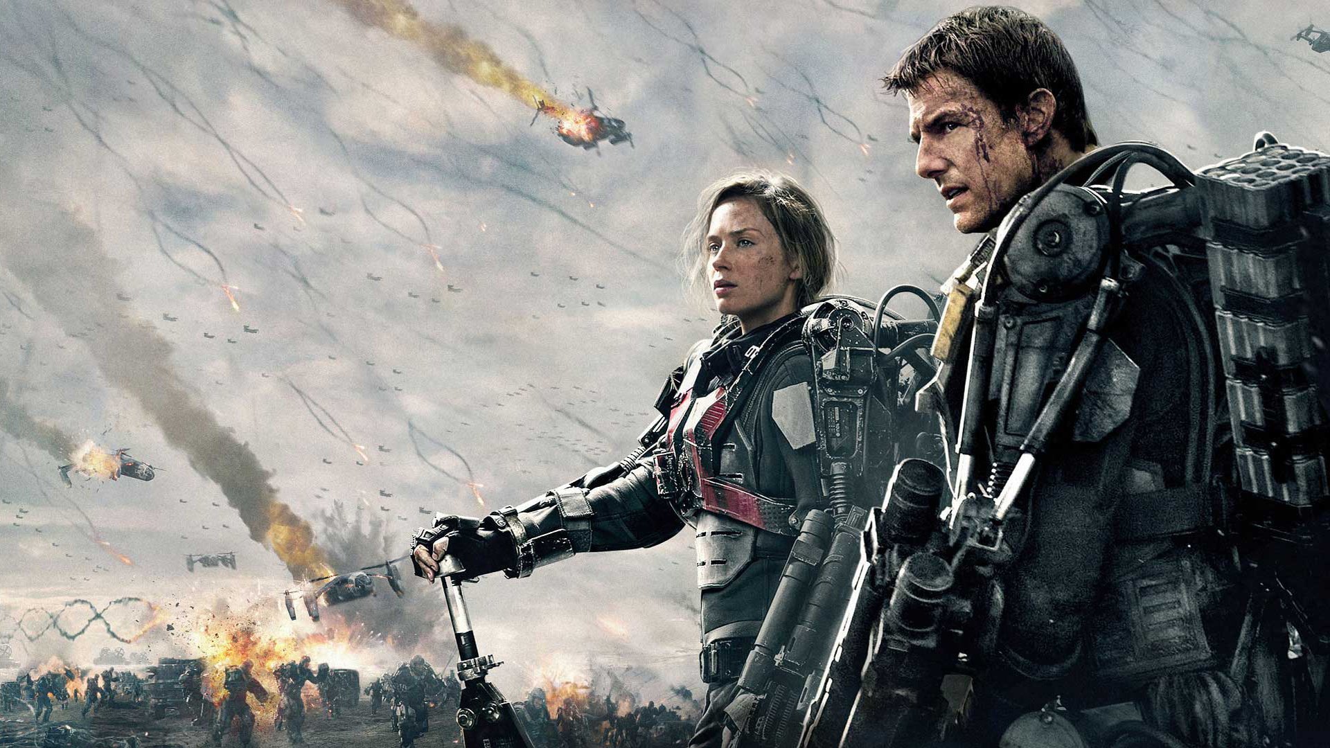 Edge of Tomorrow HD: Battle-Scarred Exosuit Duo