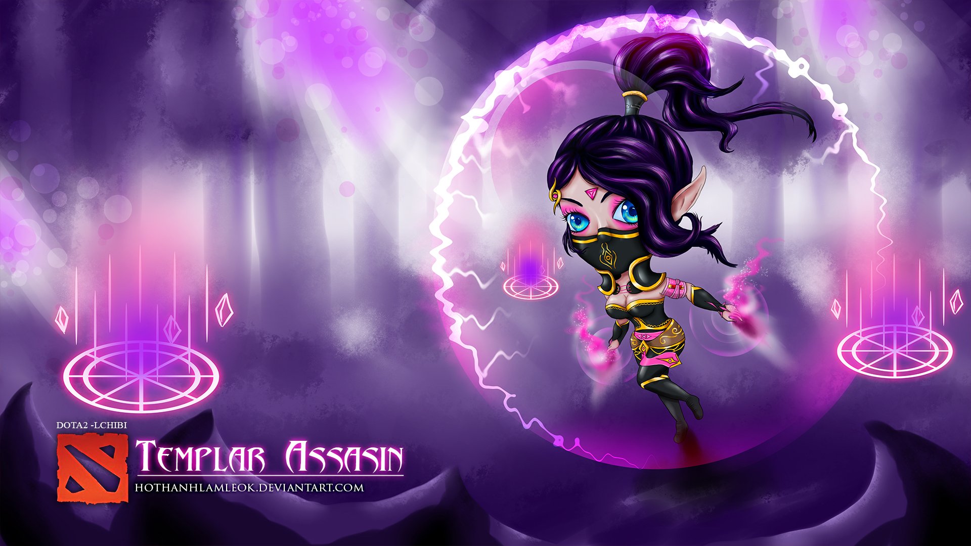 Dota 2 Templar Assassin Wallpaper The Templar Assassin DOTA 2 Game