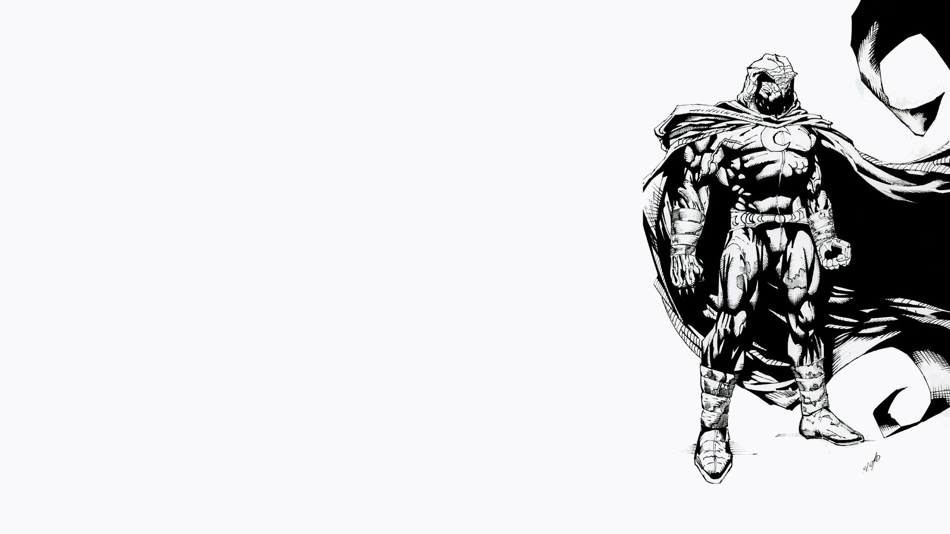 Download Comic Moon Knight HD Wallpaper