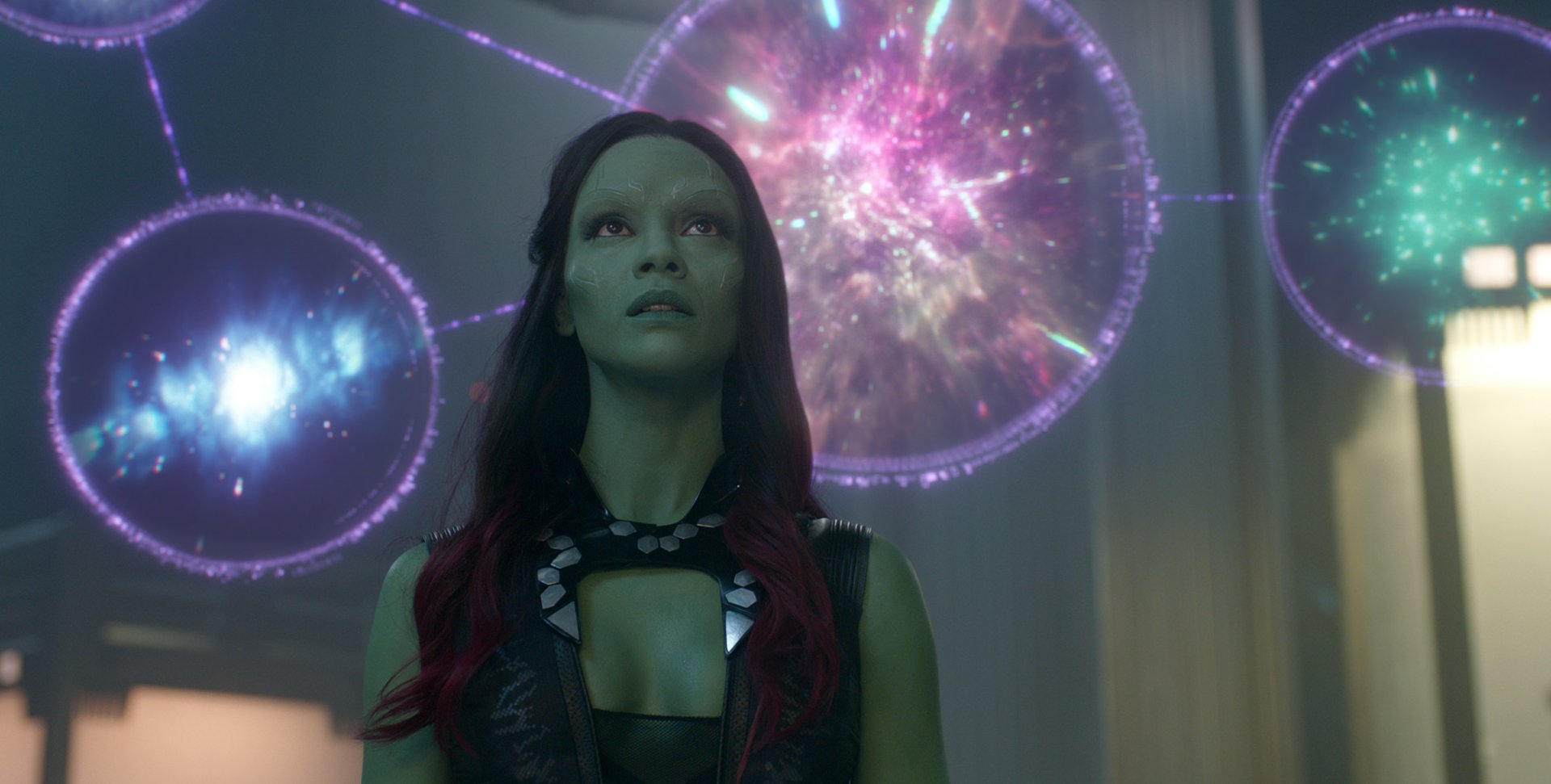Download Gamora Zoe Saldana Movie Guardians Of The Galaxy HD Wallpaper