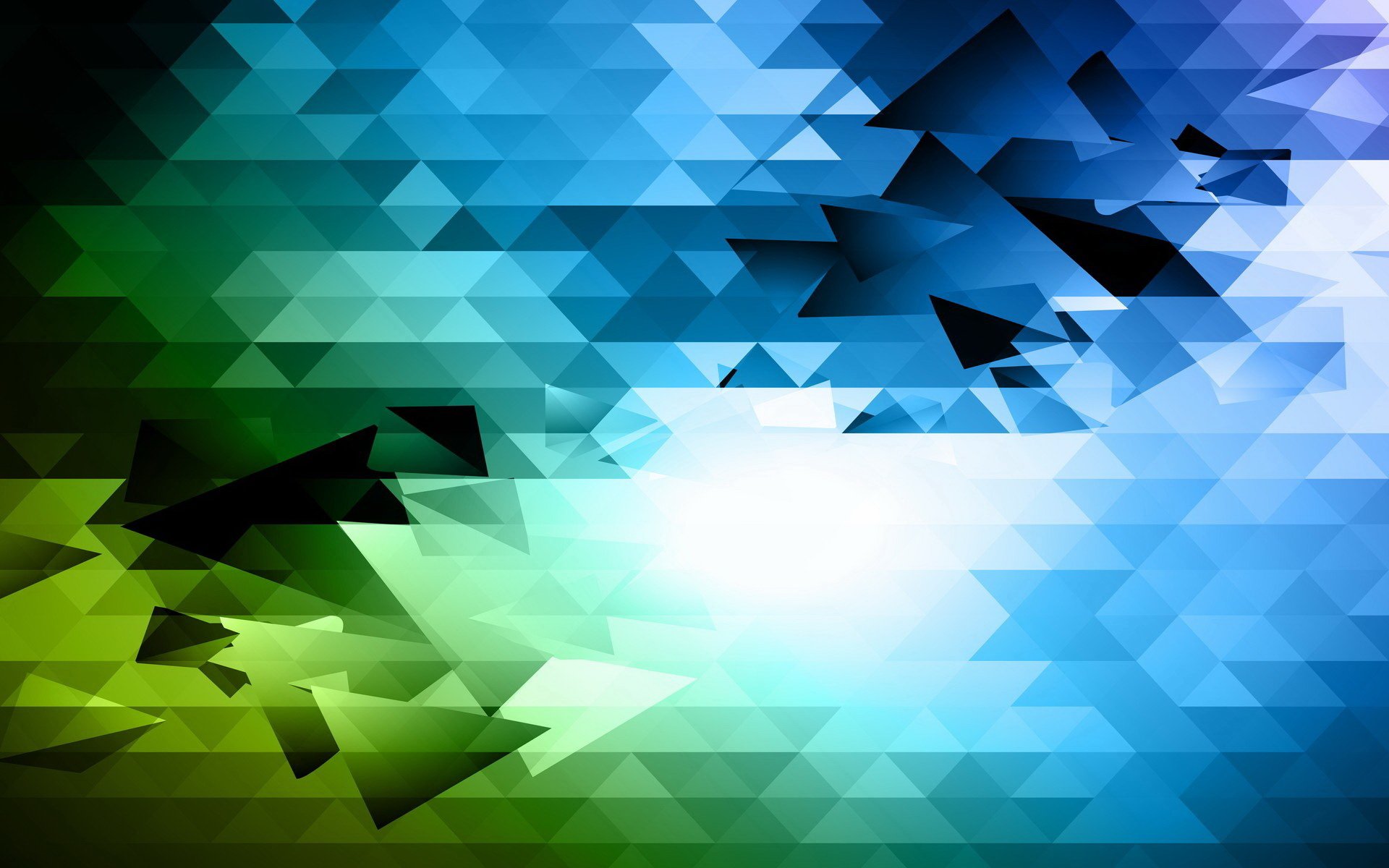Download Abstract Triangle HD Wallpaper