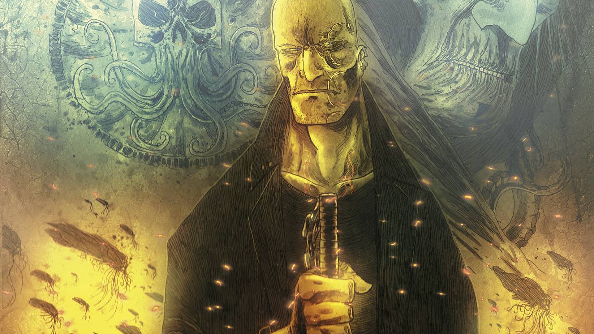 Comics The Squidder HD Wallpaper