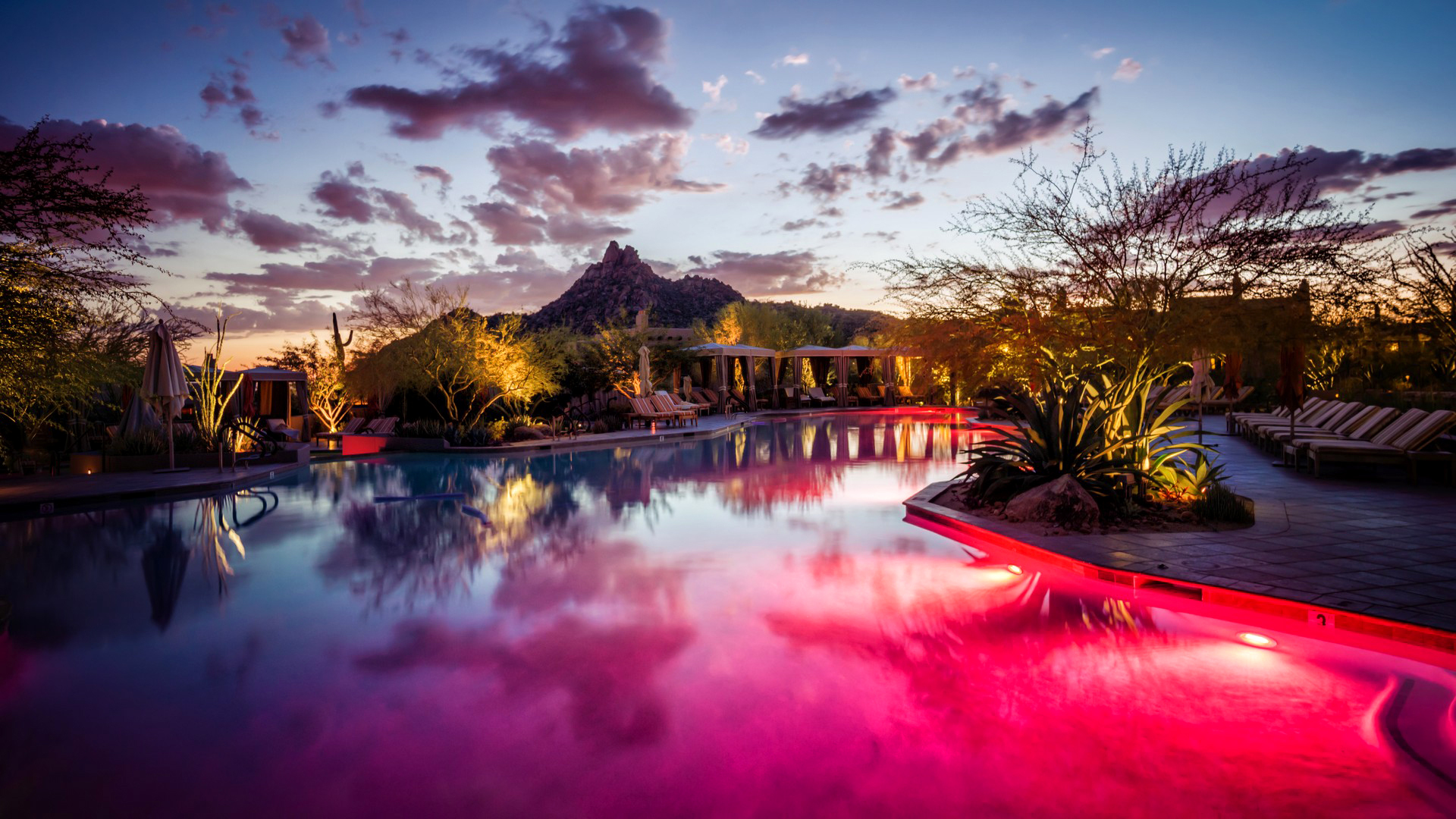 Download Man Made Pool HD Wallpaper