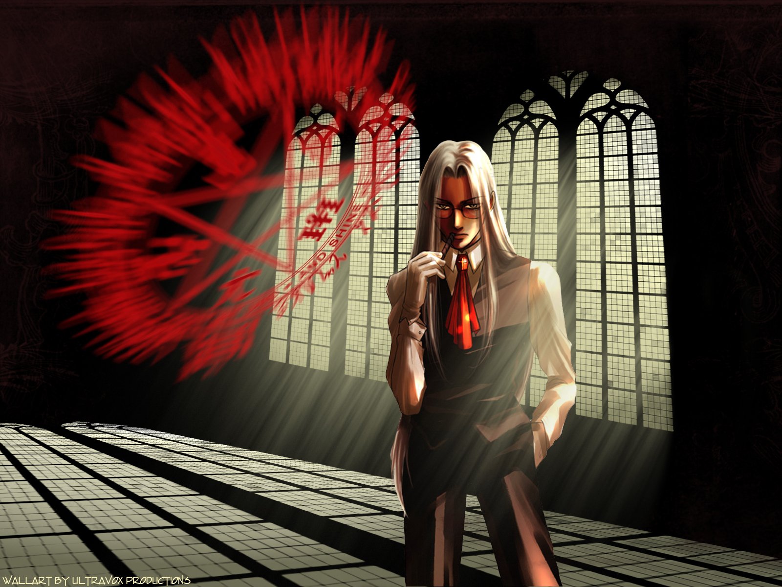 Hellsing HD Anime Wallpaper: Dark Power Unleashed | 1600x1200 ...