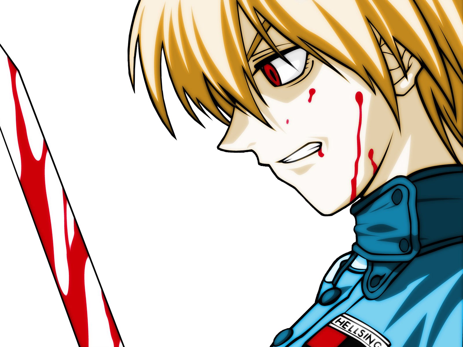 Hellsing HD Wallpaper: Blood and Valor