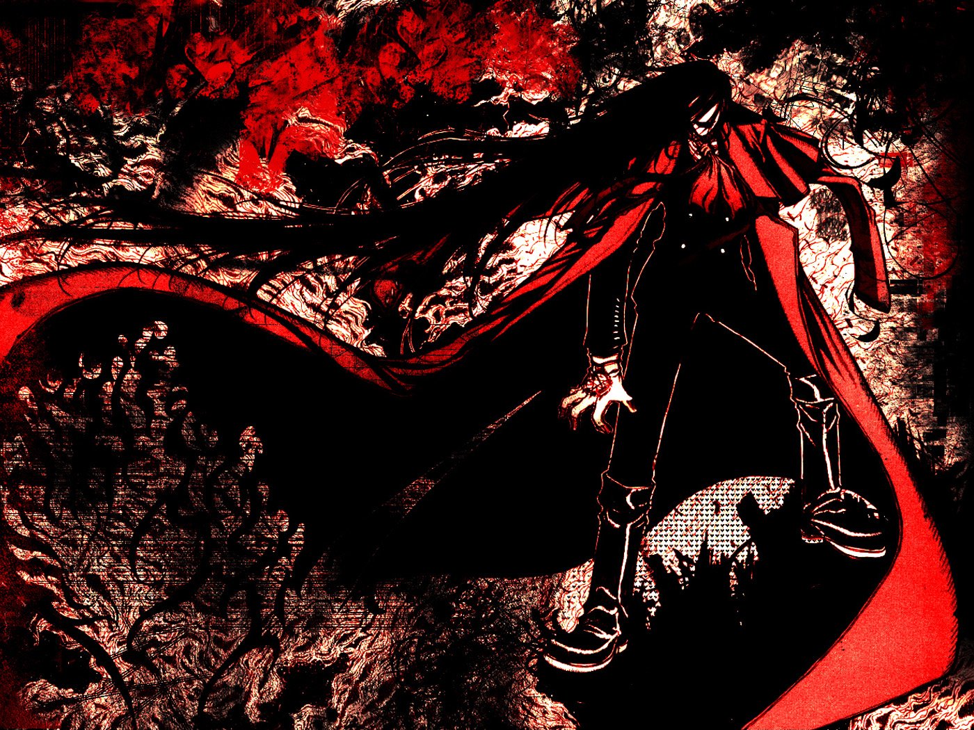 Download Anime Hellsing Wallpaper | 1400x1050 | Wallpaper Abyss