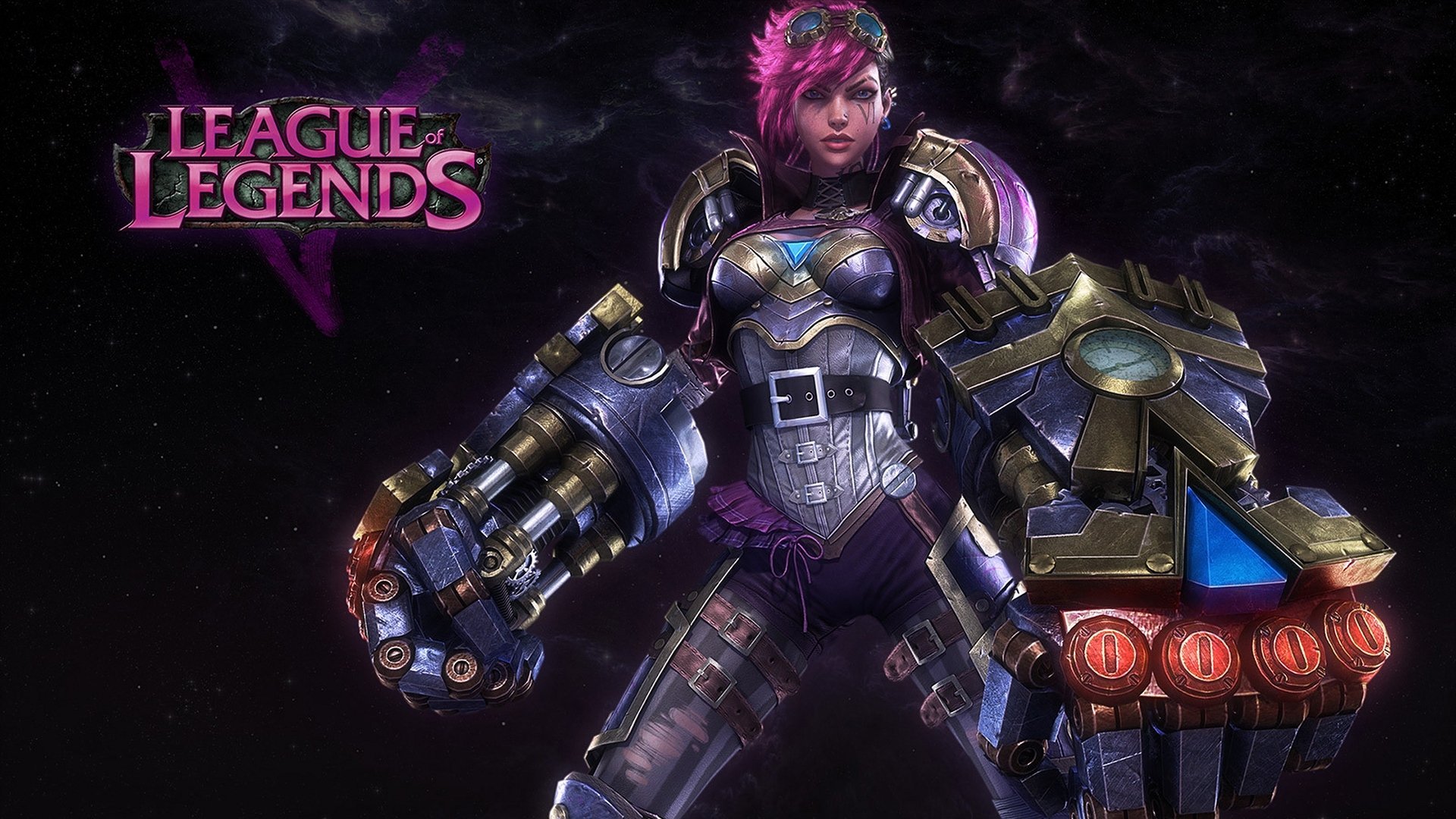 VI from League of Legends - Stunning HD Wallpaper
