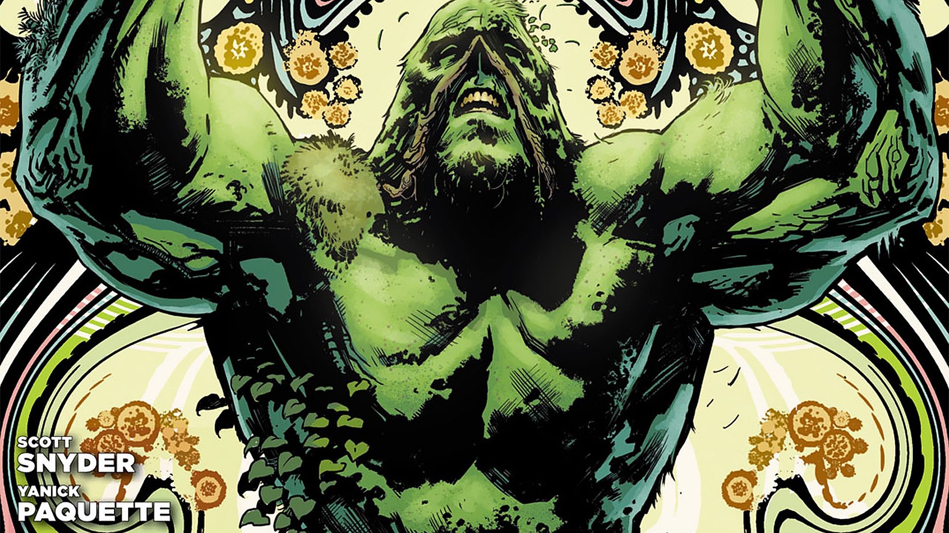 Download Comic Swamp Thing HD Wallpaper