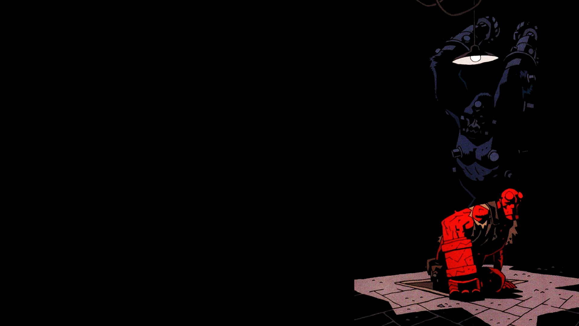 Download Comic Hellboy HD Wallpaper