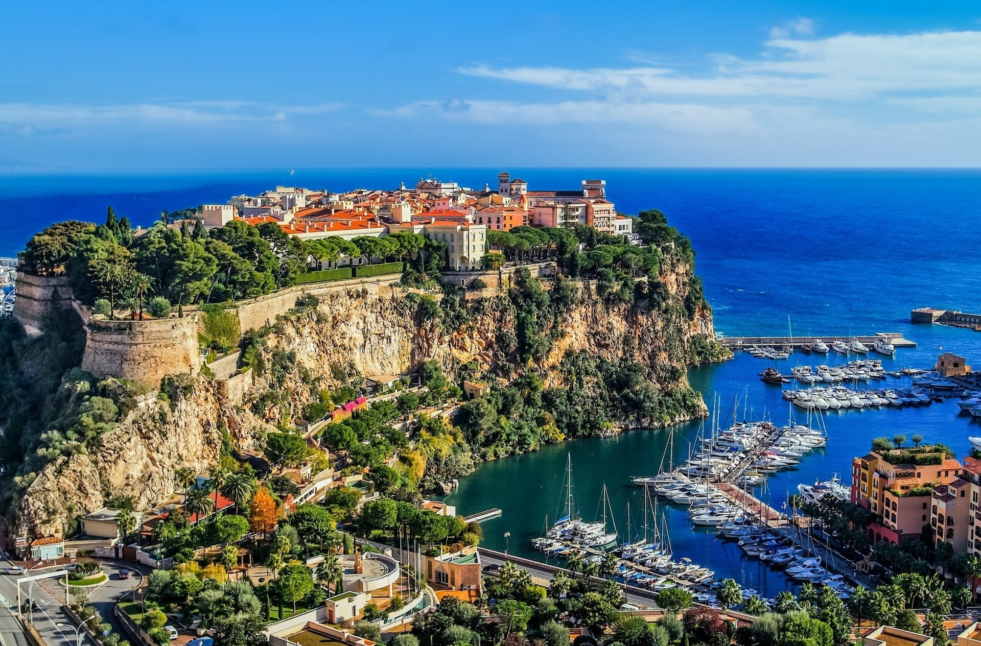 Download Man Made Monaco HD Wallpaper