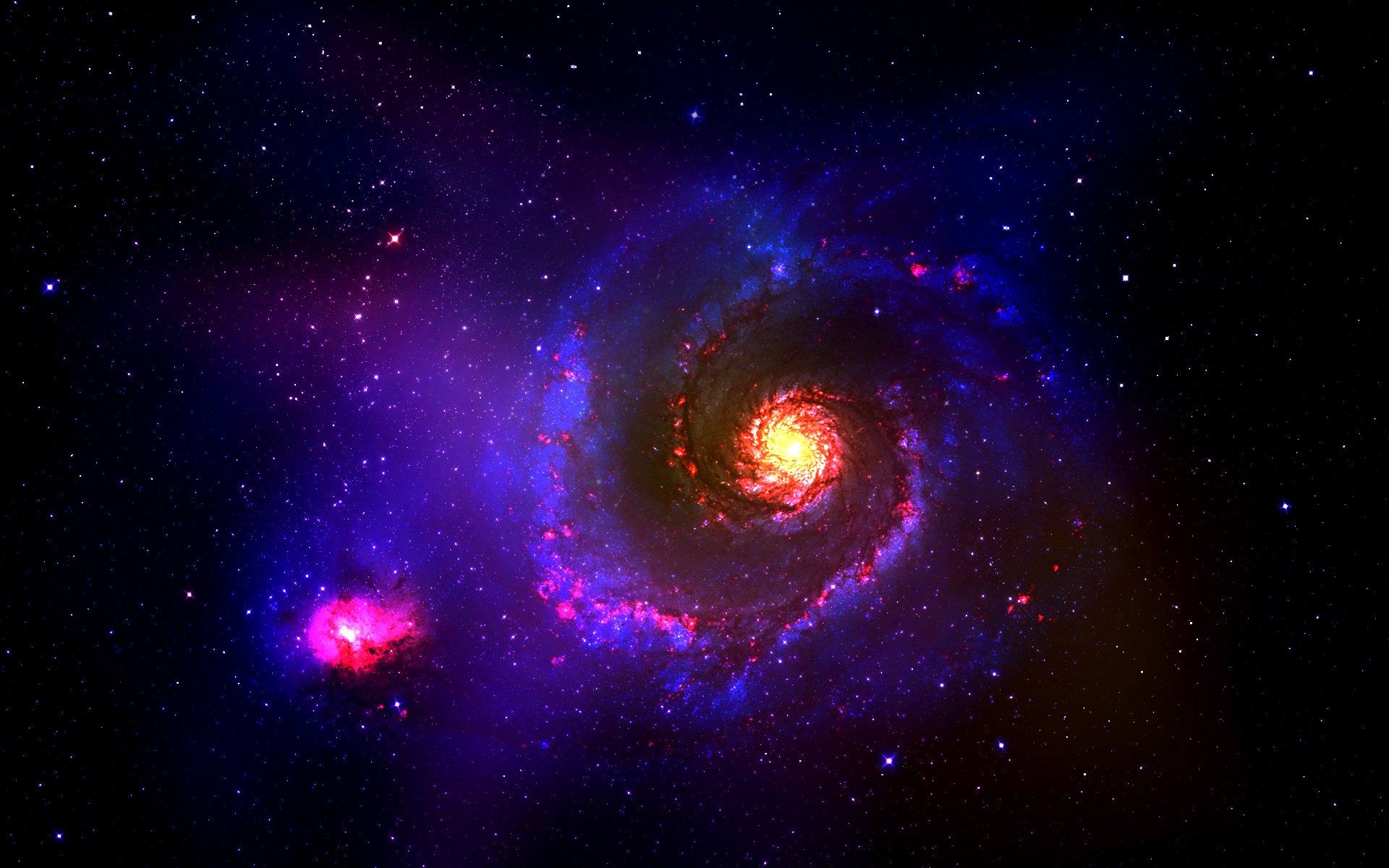 Galactic Dreams: Stunning Sci-Fi HD Wallpaper