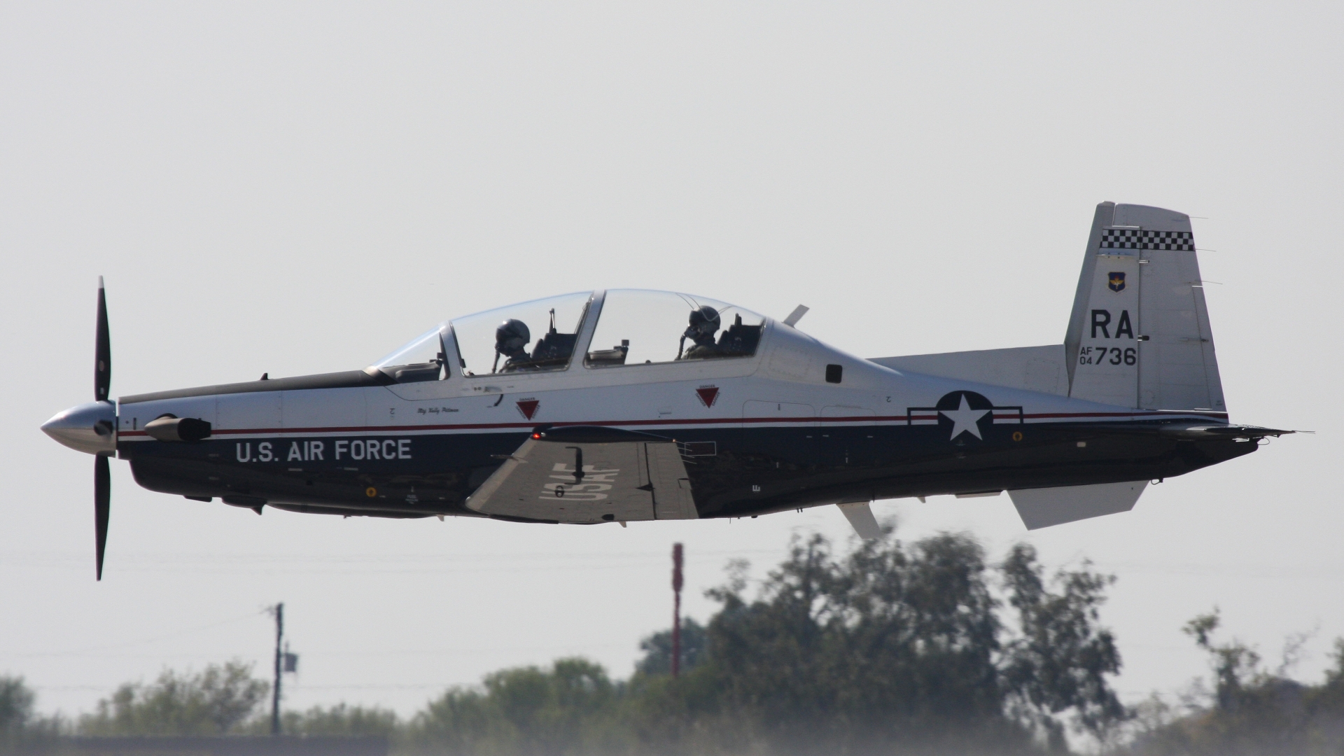 Beechcraft T-6 Texan Ii HD Wallpaper