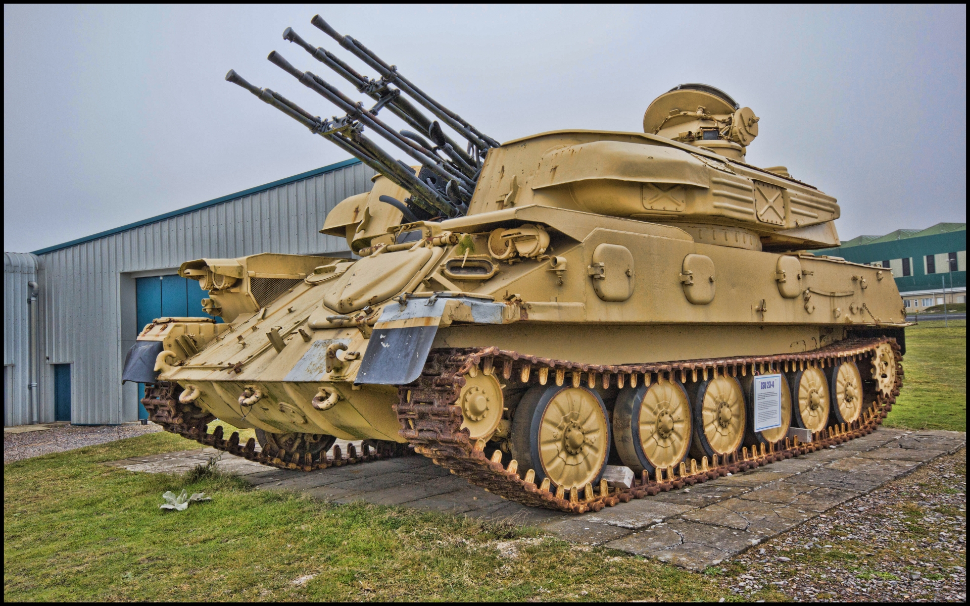 Download Military ZSU-23-4 HD Wallpaper