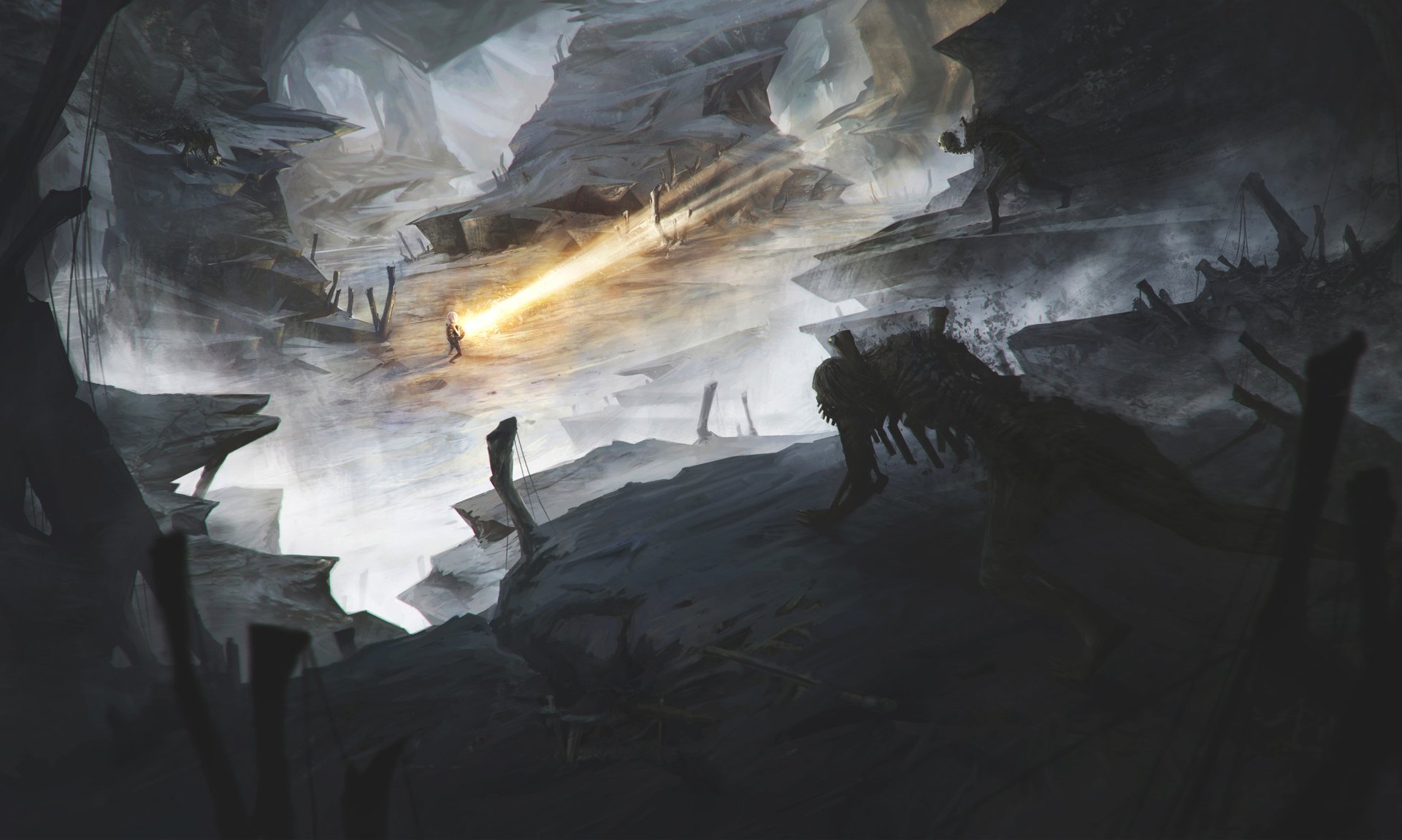 Download Video Game The Flock HD Wallpaper