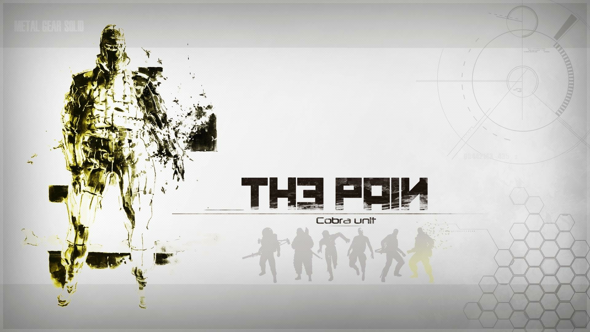 Metal Gear Solid - The Pain (Cobra Unit) HD Wallpaper by Yoji Shinkawa
