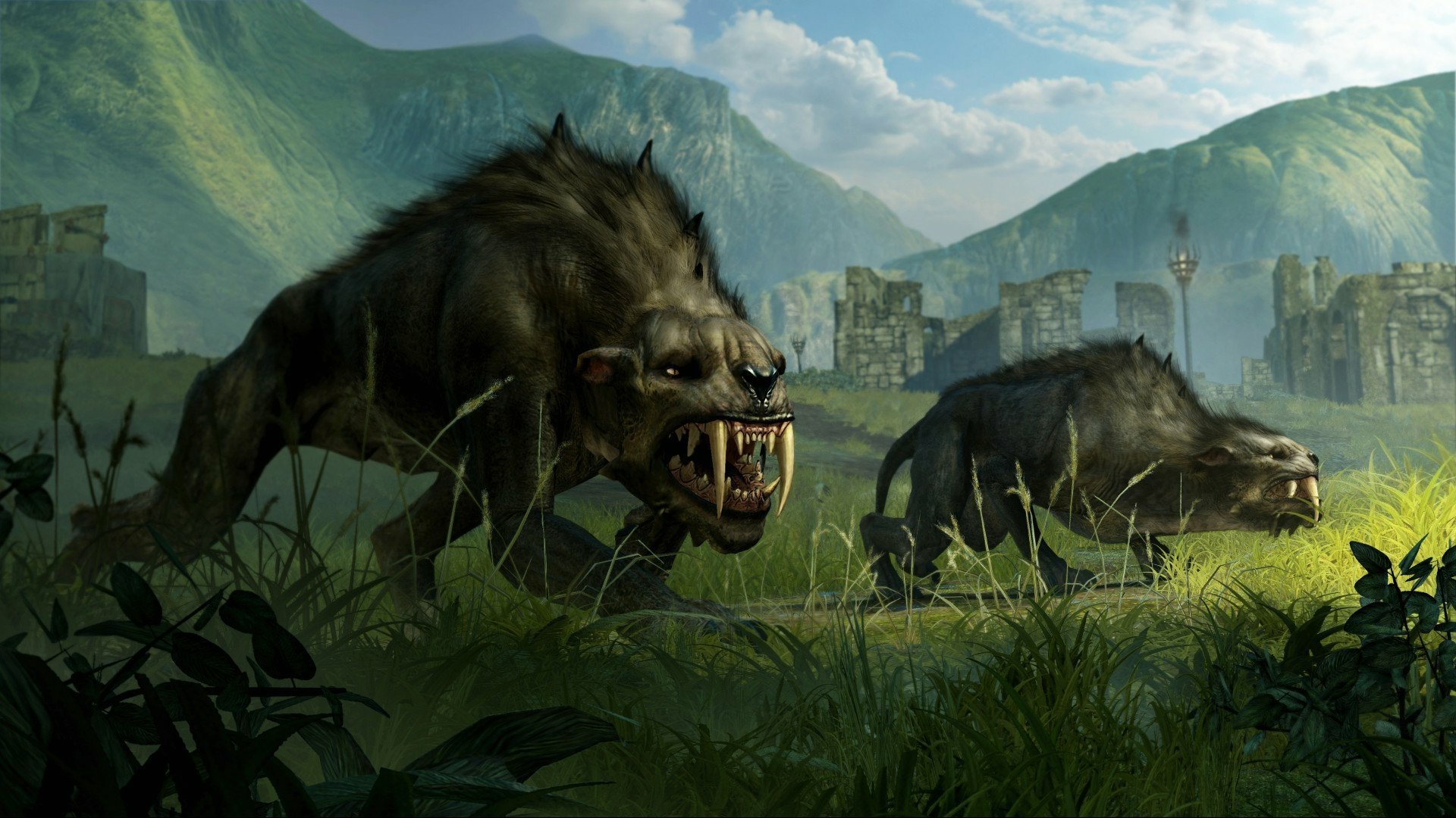 Middle-earth: Shadow of Mordor — Warg Pack HD Wallpaper | 1920x1080 ...