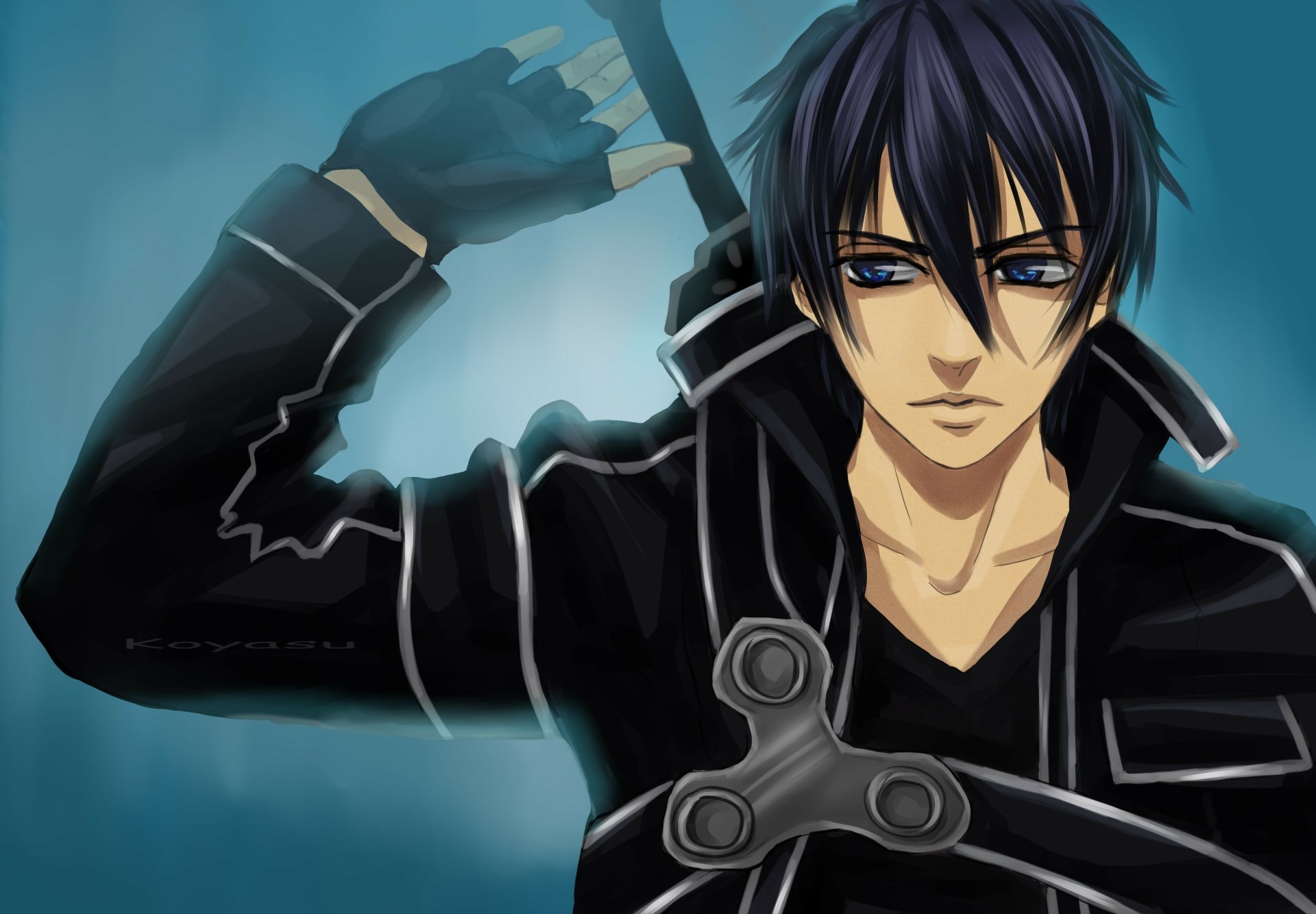 Kirito's Katana: A Stunning 4K Ultra HD Wallpaper from Sword Art Online ...