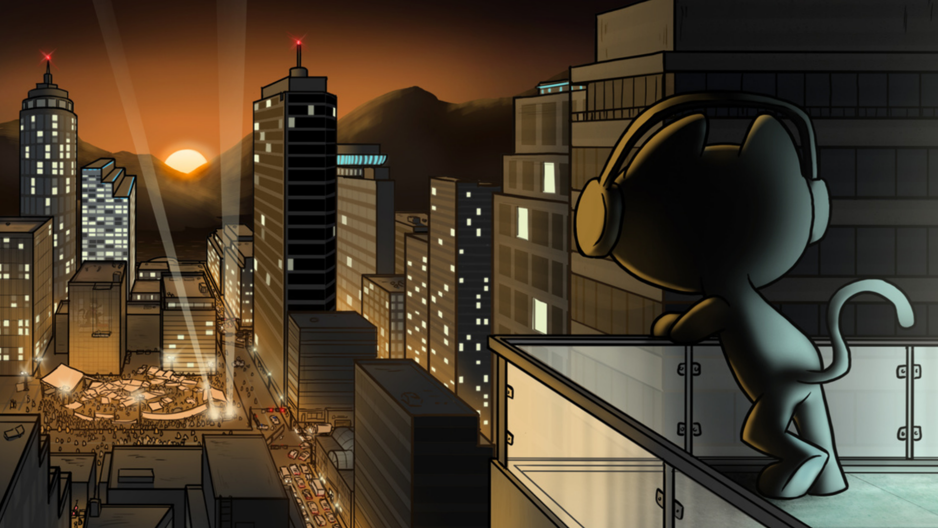 Monstercat Vibes: HD Wallpaper for Music Lovers