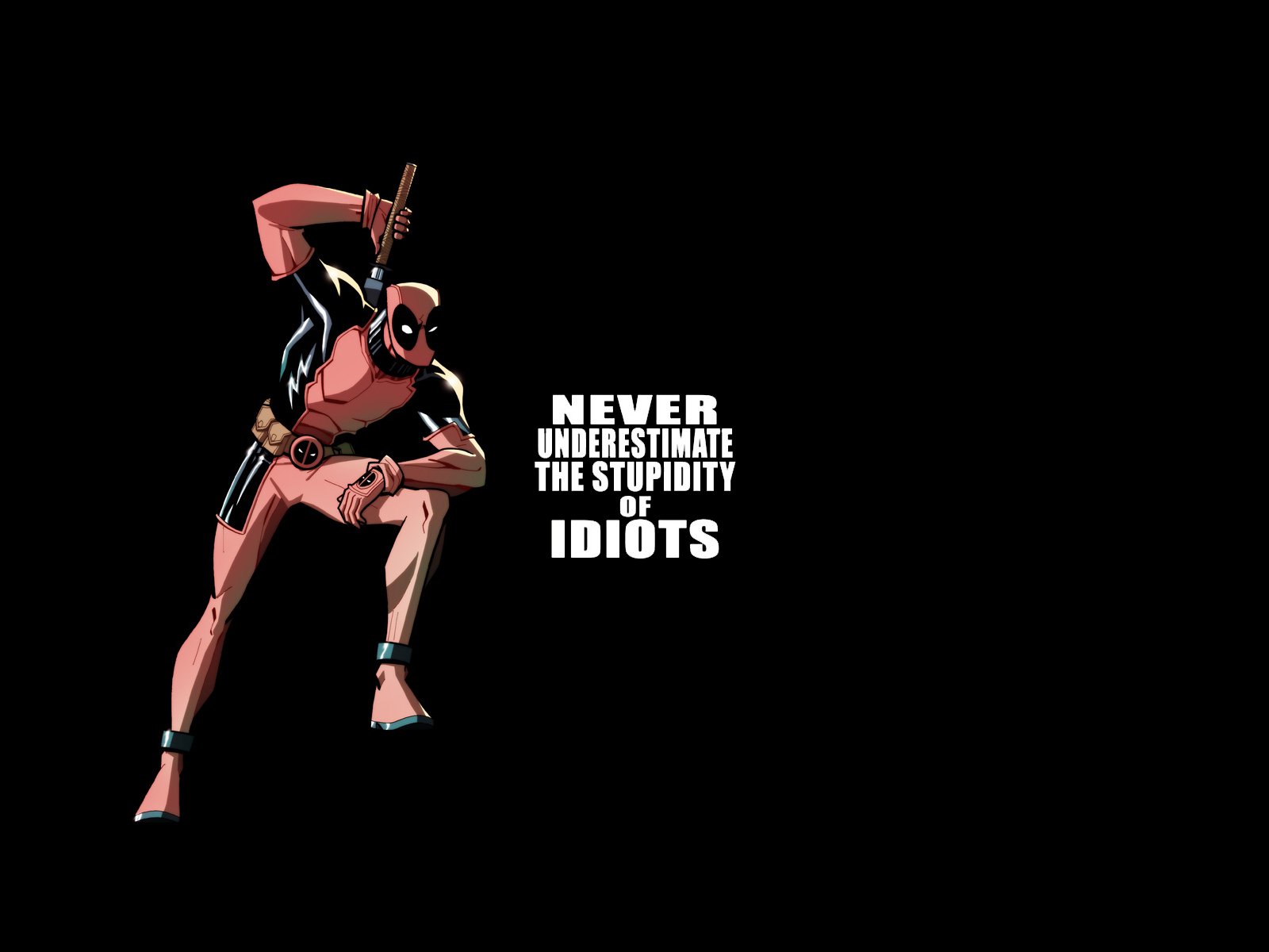 Deadpool HD Wallpaper: Embrace the Humor of Idiocy