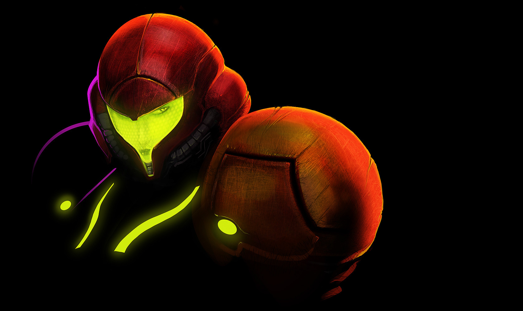 Download Video Game Metroid Wallpaper