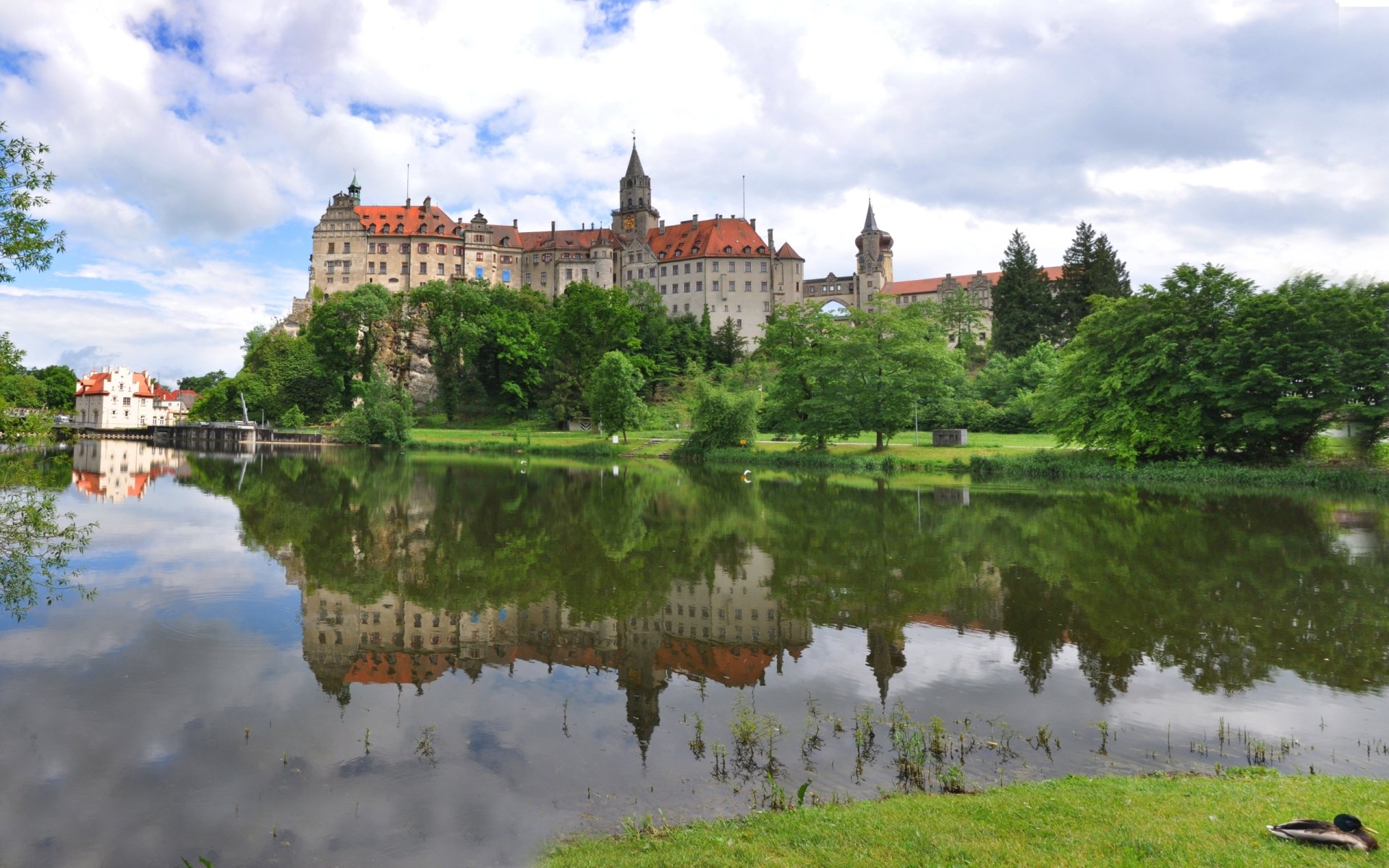 Download Man Made Sigmaringen Castle HD Wallpaper