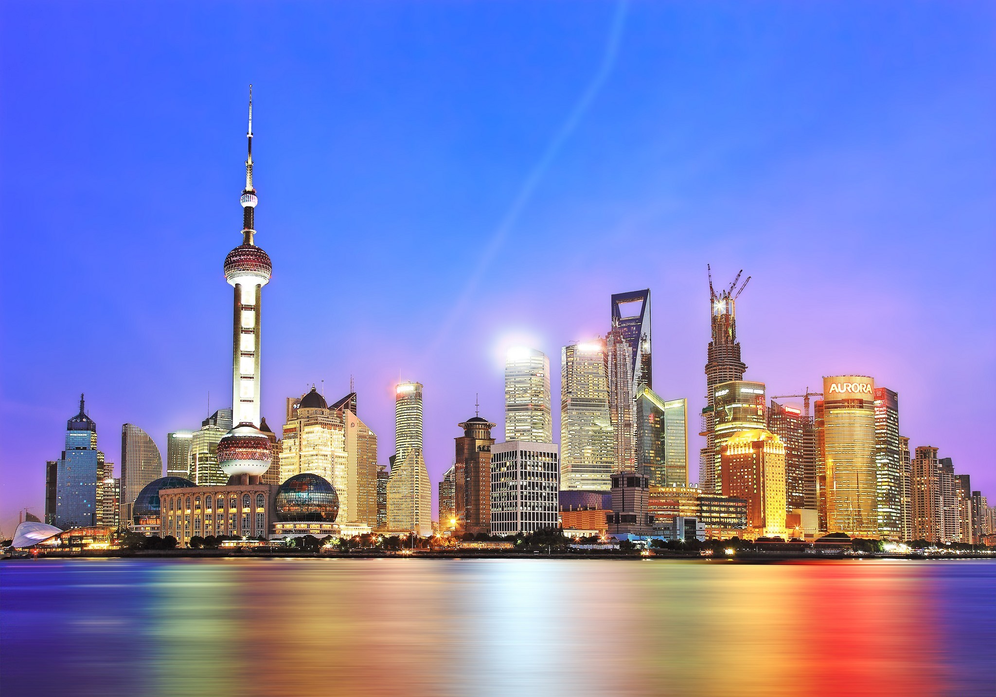 Download Oriental Pearl Tower China Man Made Shanghai HD Wallpaper