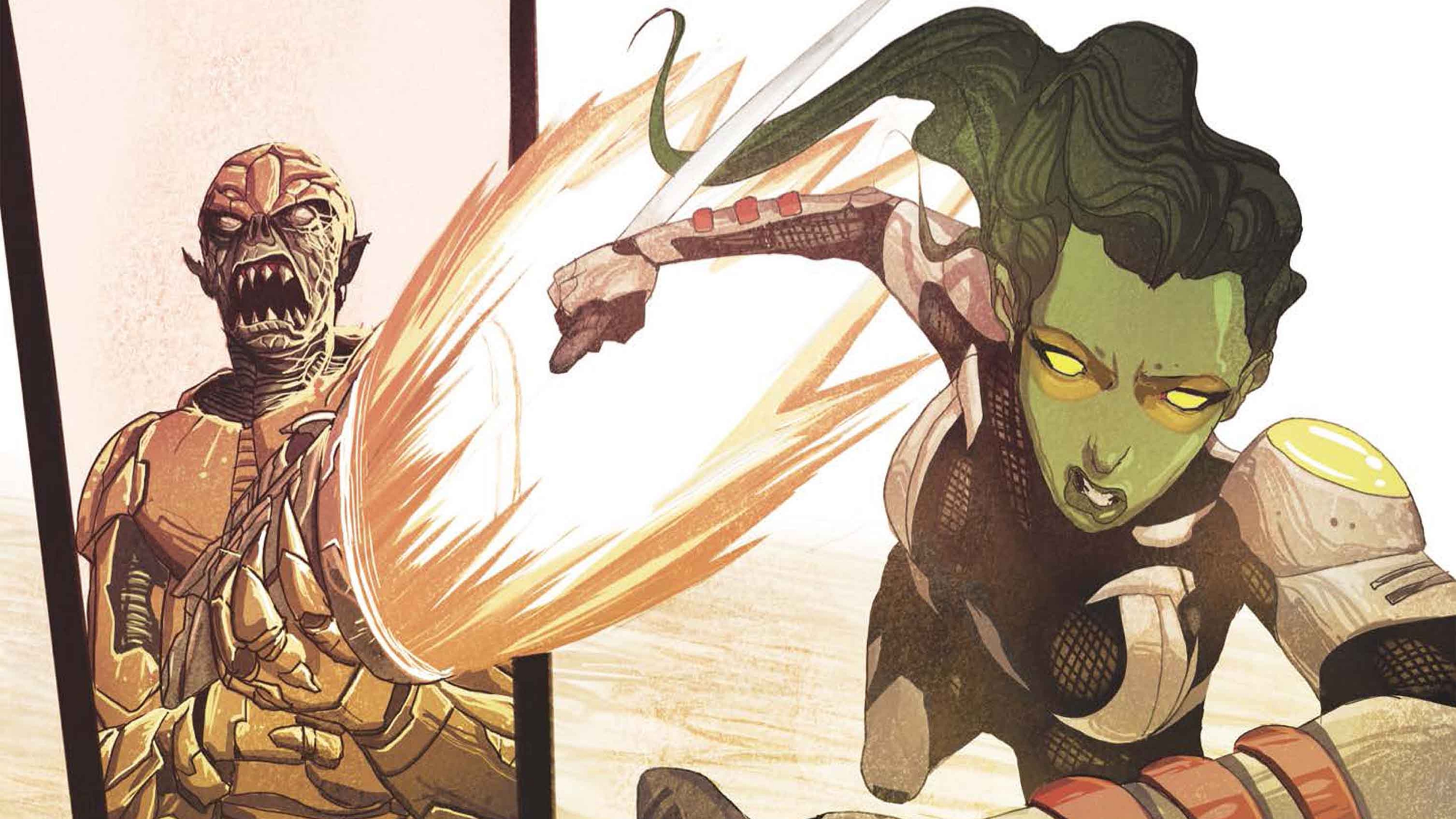 Download Comic Gamora HD Wallpaper