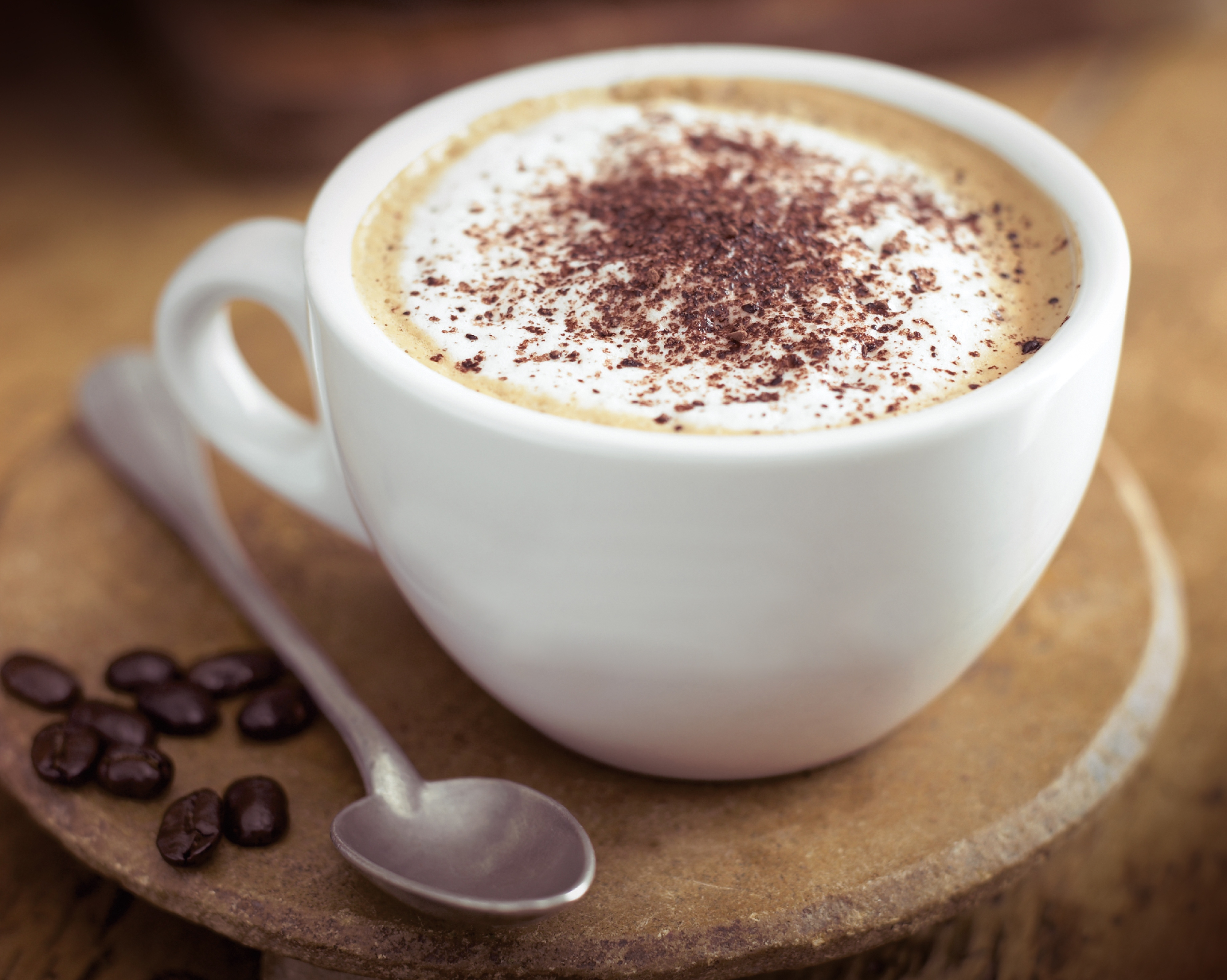 Creamy Cappuccino Delight 4K Ultra HD Wallpaper Creamy Cappuccino Delight 4K Ultra HD Wallpaper