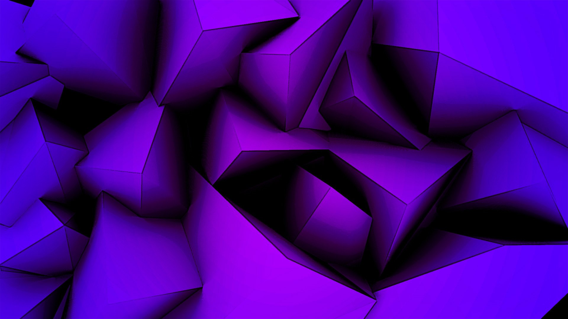 Vibrant Purple Abstract HD Wallpaper