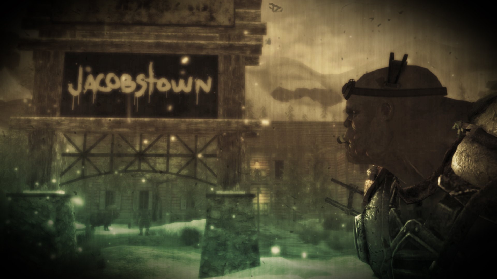 Fallout HD Wallpaper: Jacobstown Wasteland Scene