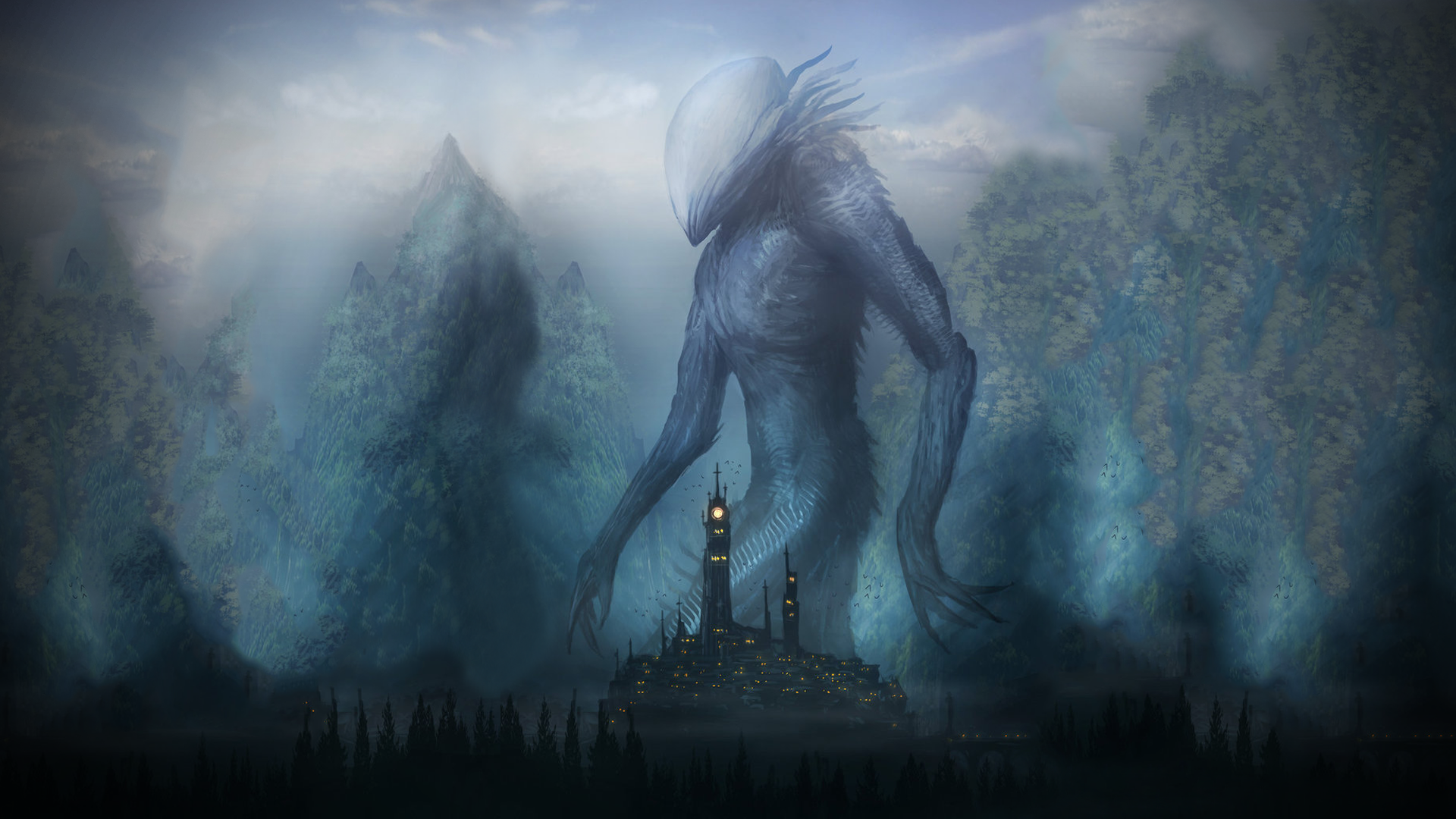 Download Dark Creature HD Wallpaper by José Arias