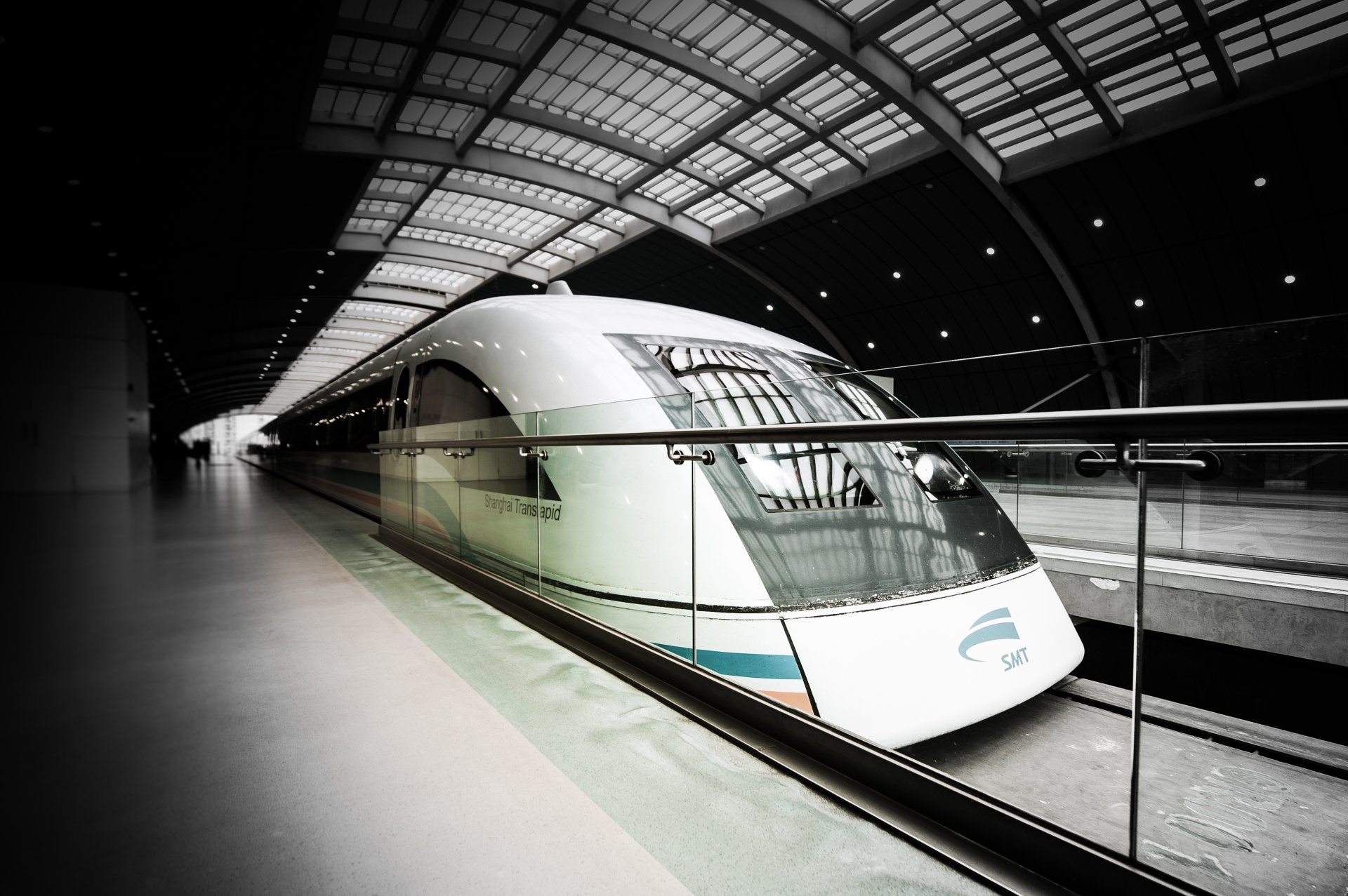 Download Shanghai Train Magnetic Levitation Vehicle MagLev HD Wallpaper