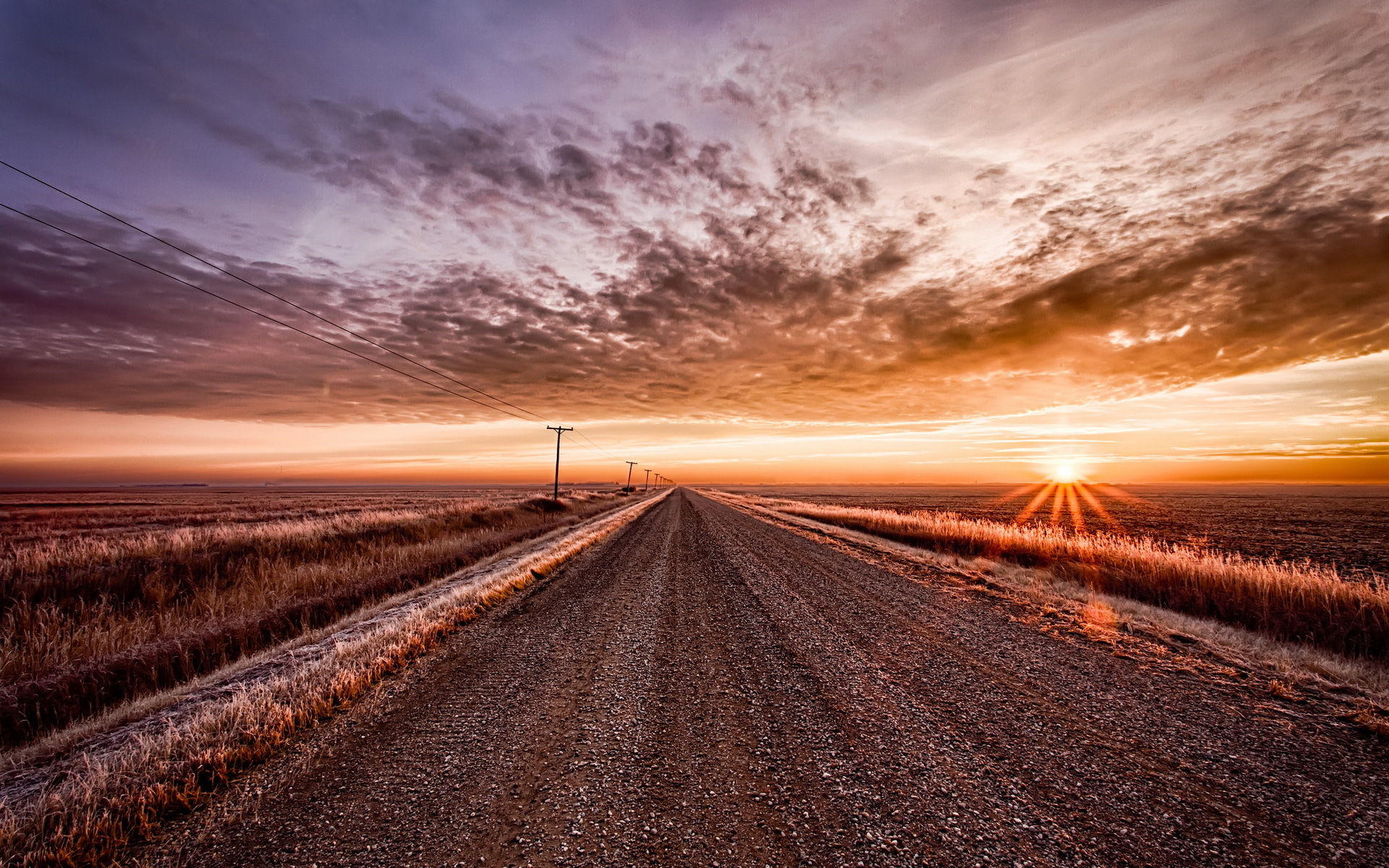 Download Man Made Road HD Wallpaper