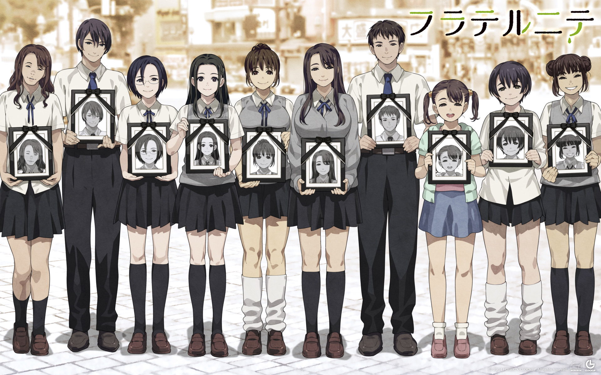 Download Fraternite Anime Original HD Wallpaper