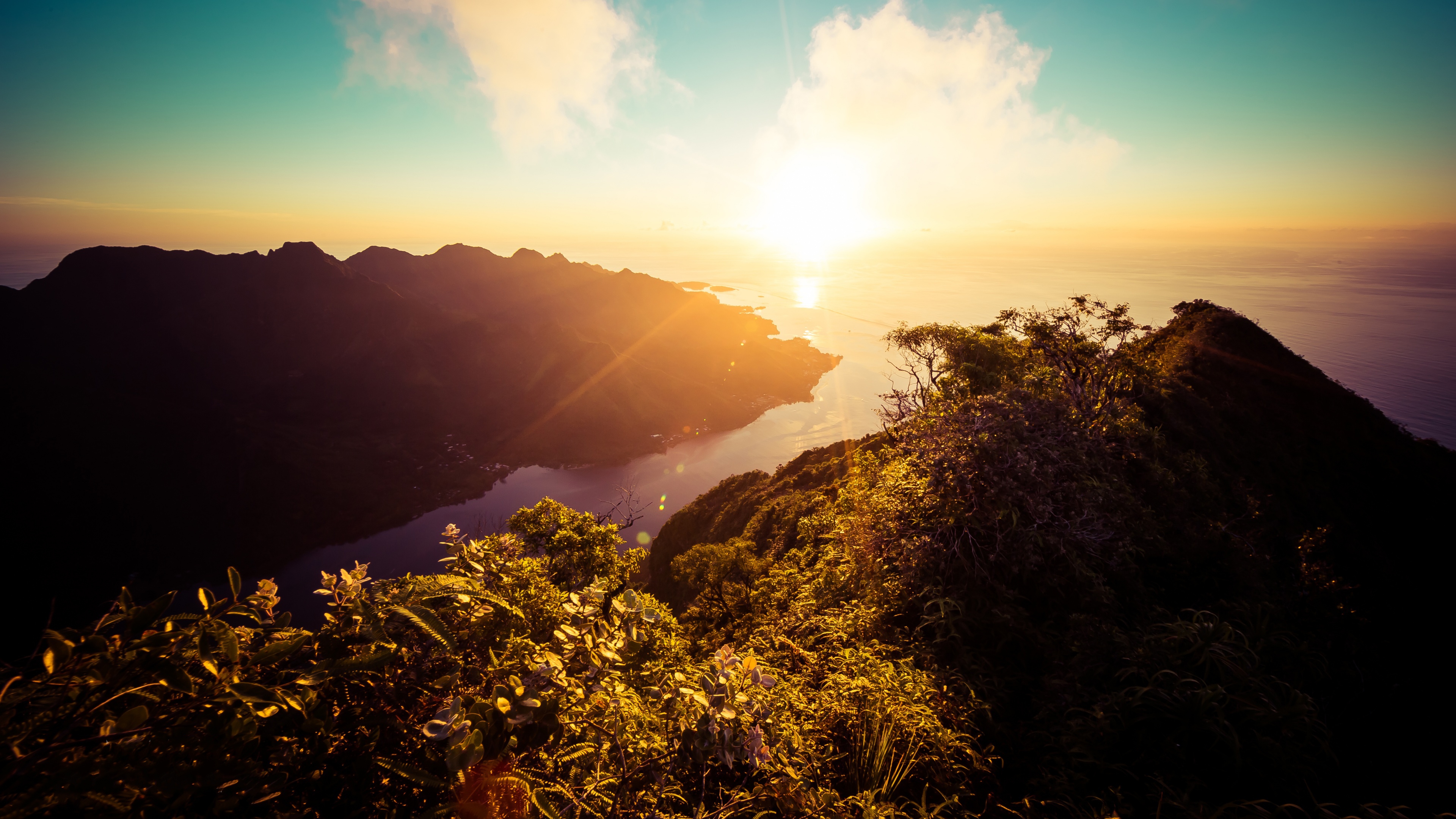 Download Nature Sunset 4k Ultra HD Wallpaper