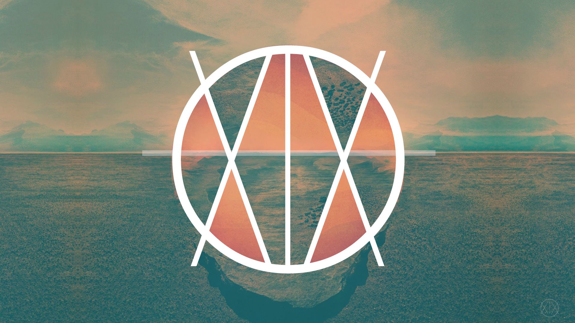 Download Landscape Circle Design Artistic Polyscape HD Wallpaper