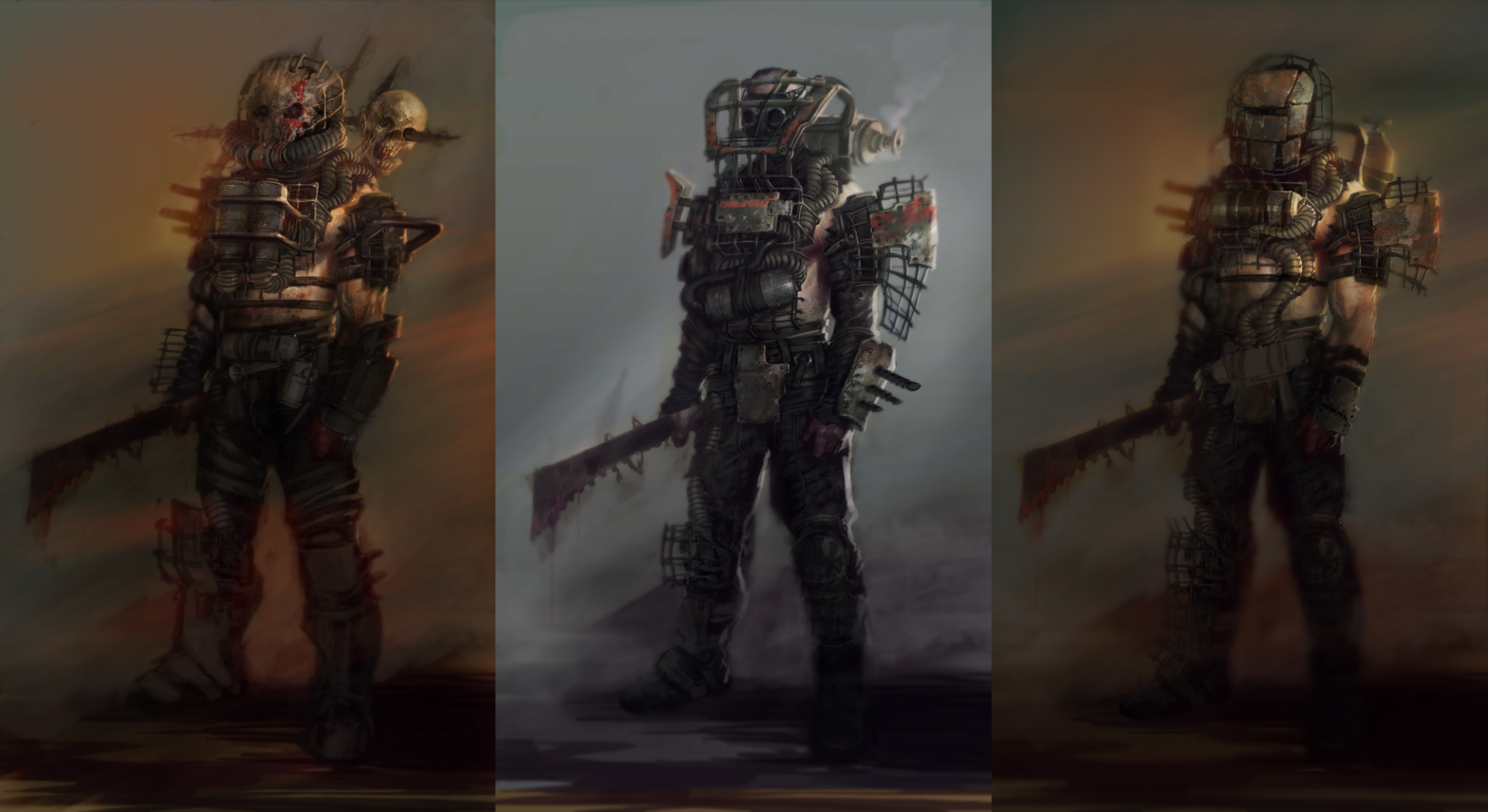 Fallout 4 HD Wallpaper: Post-Apocalyptic Warrior Concept Art