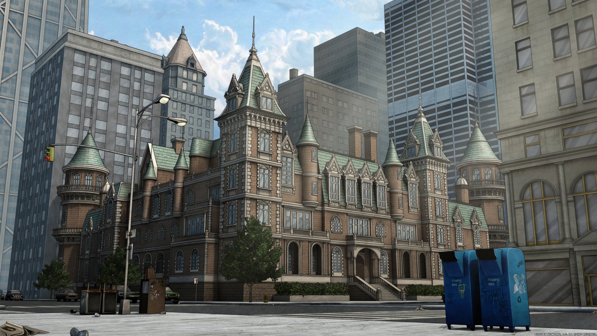 Download Archer (TV Show) Tunt Mansion TV Show 4k Ultra HD Wallpaper ...