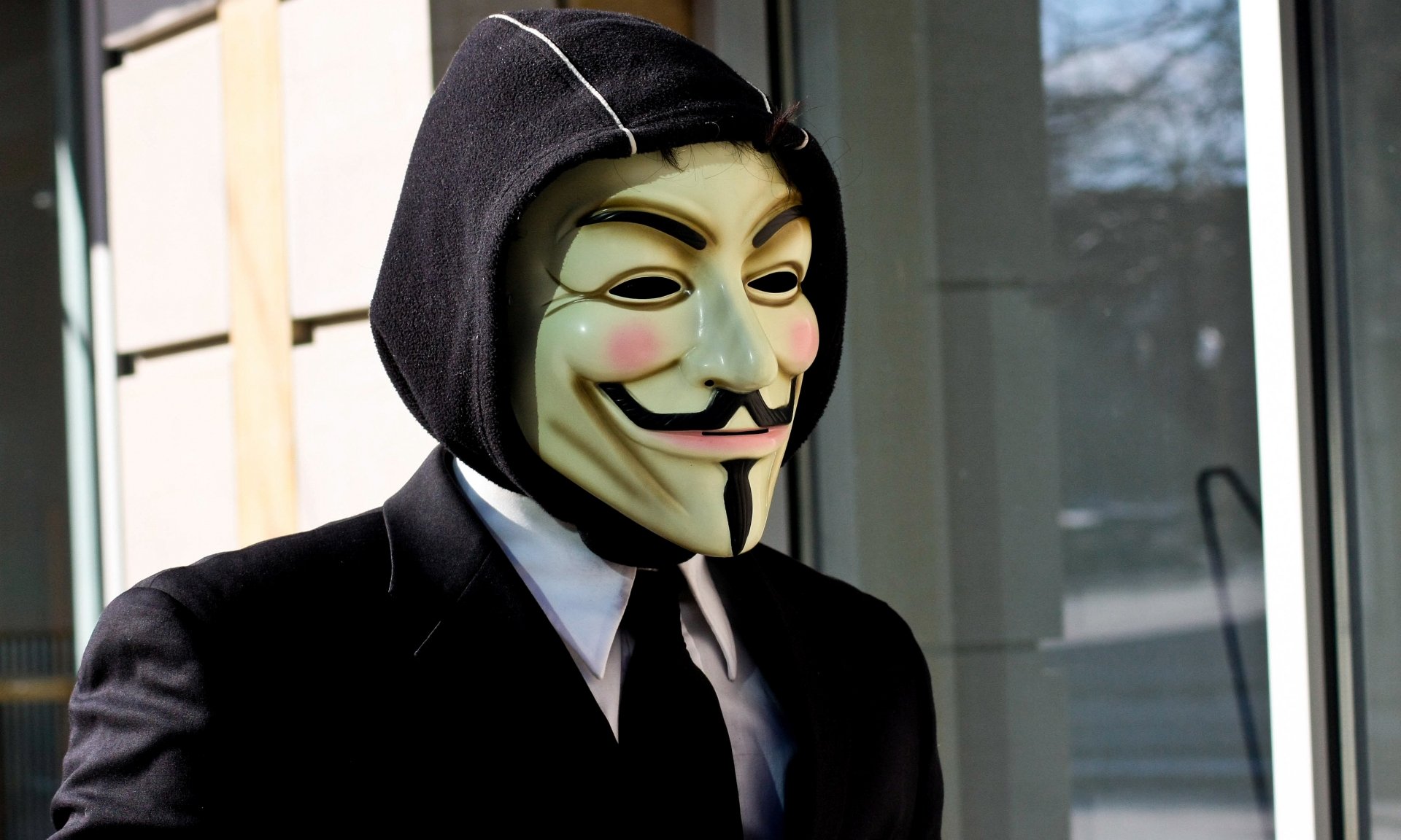 Anonymous Tech Rebel HD Wallpaper