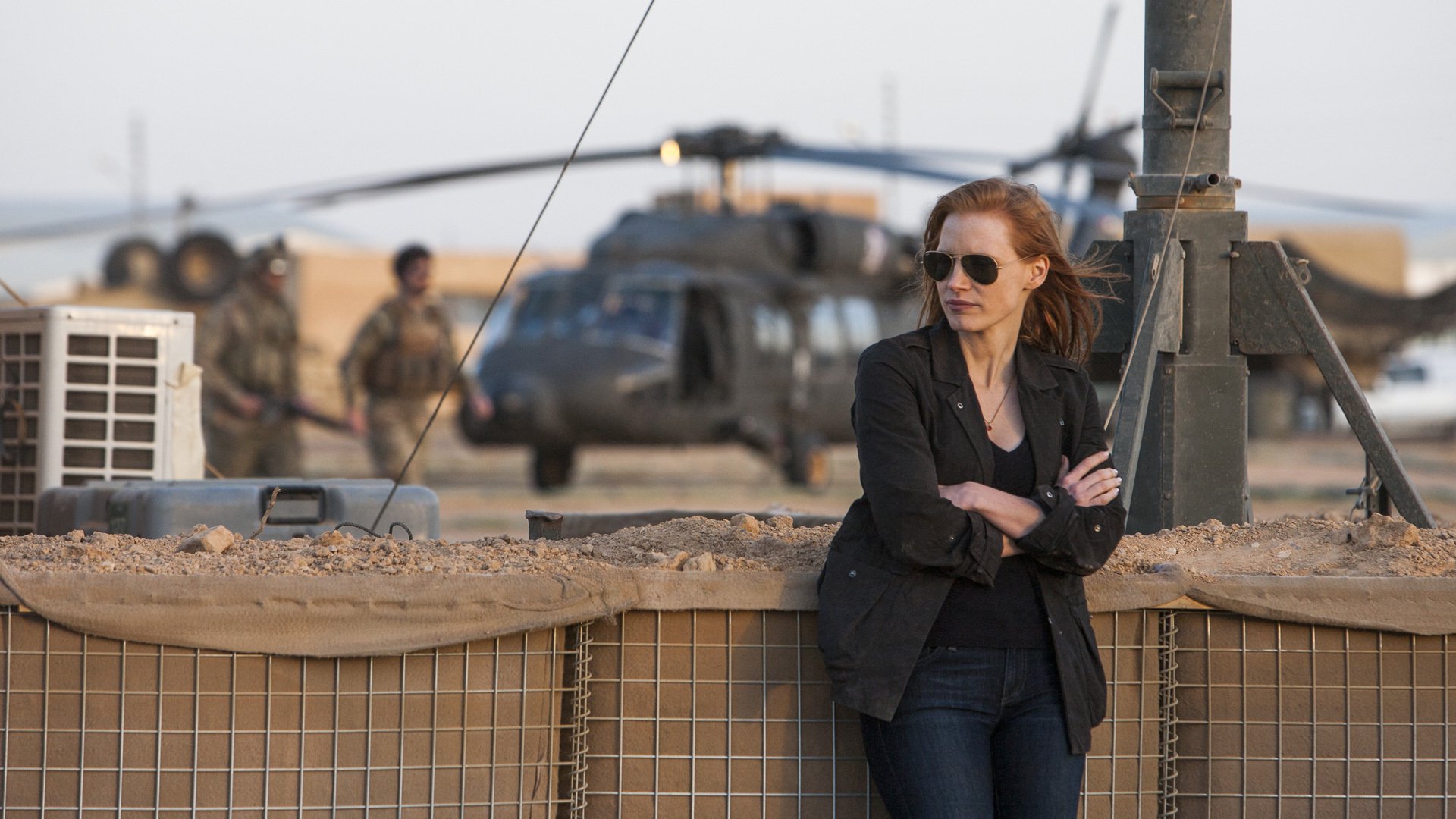 Jessica Chastain In Zero Dark Thirty Stunning HD Movie Wallpaper Jessica Chastain In Zero Dark Thirty Stunning HD Movie Wallpaper