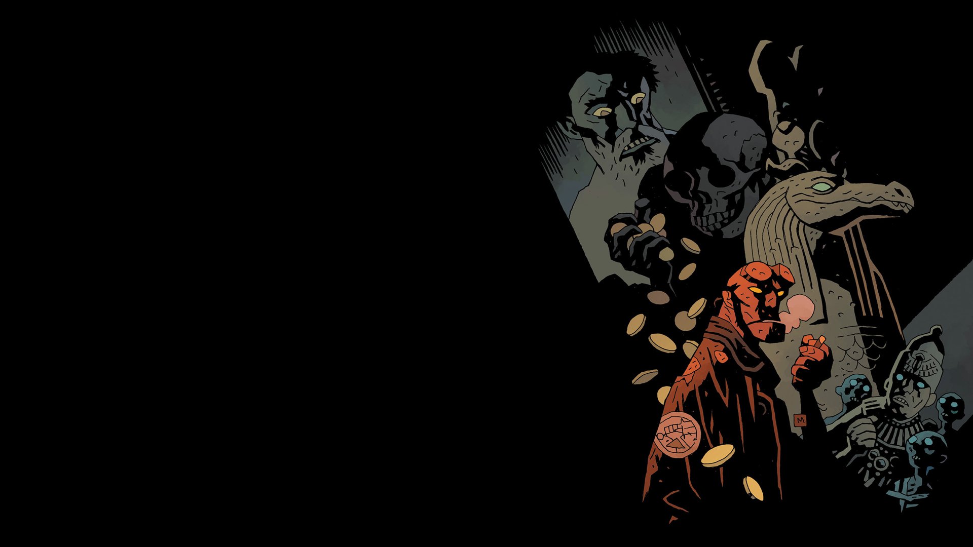 Download Hellboy Comic B.P.R.D. HD Wallpaper