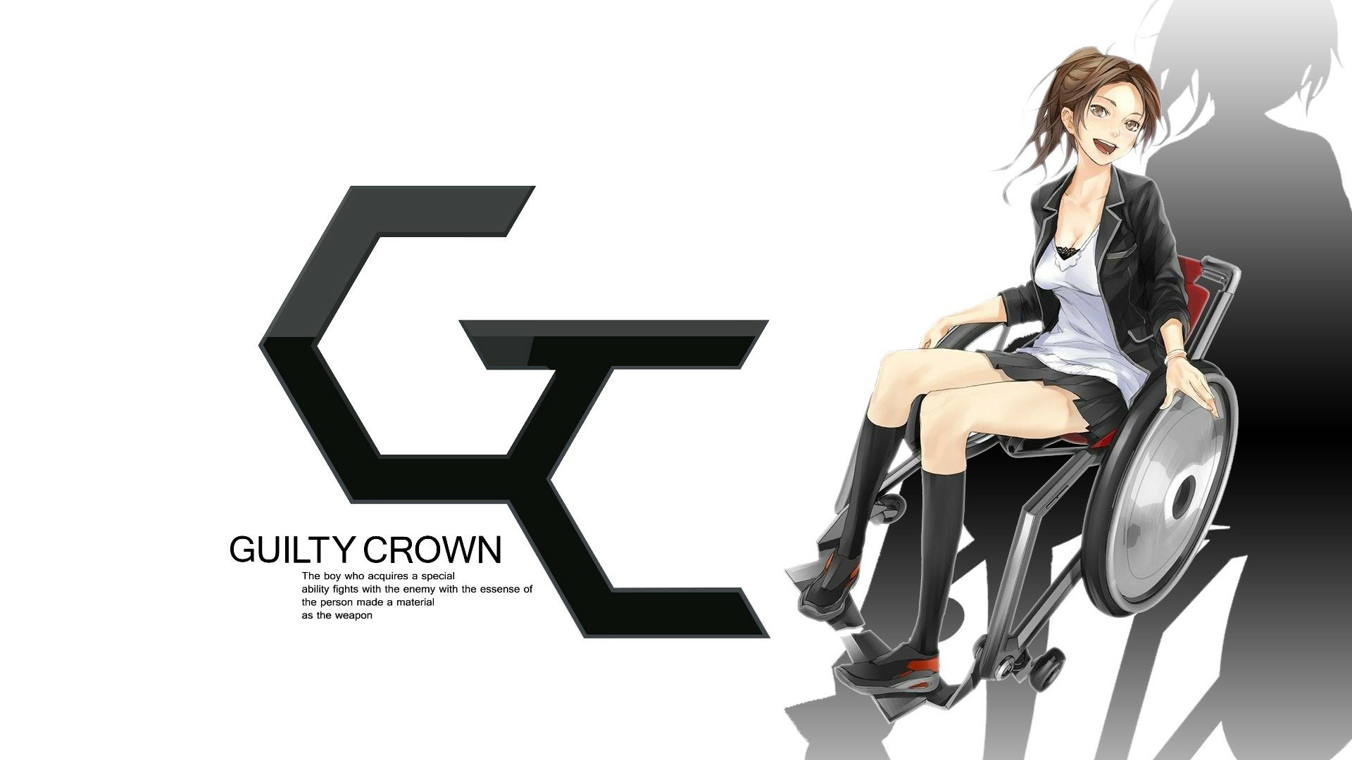 Guilty Crown Anime HD Wallpaper – Futuristic Elegance in Motion ...