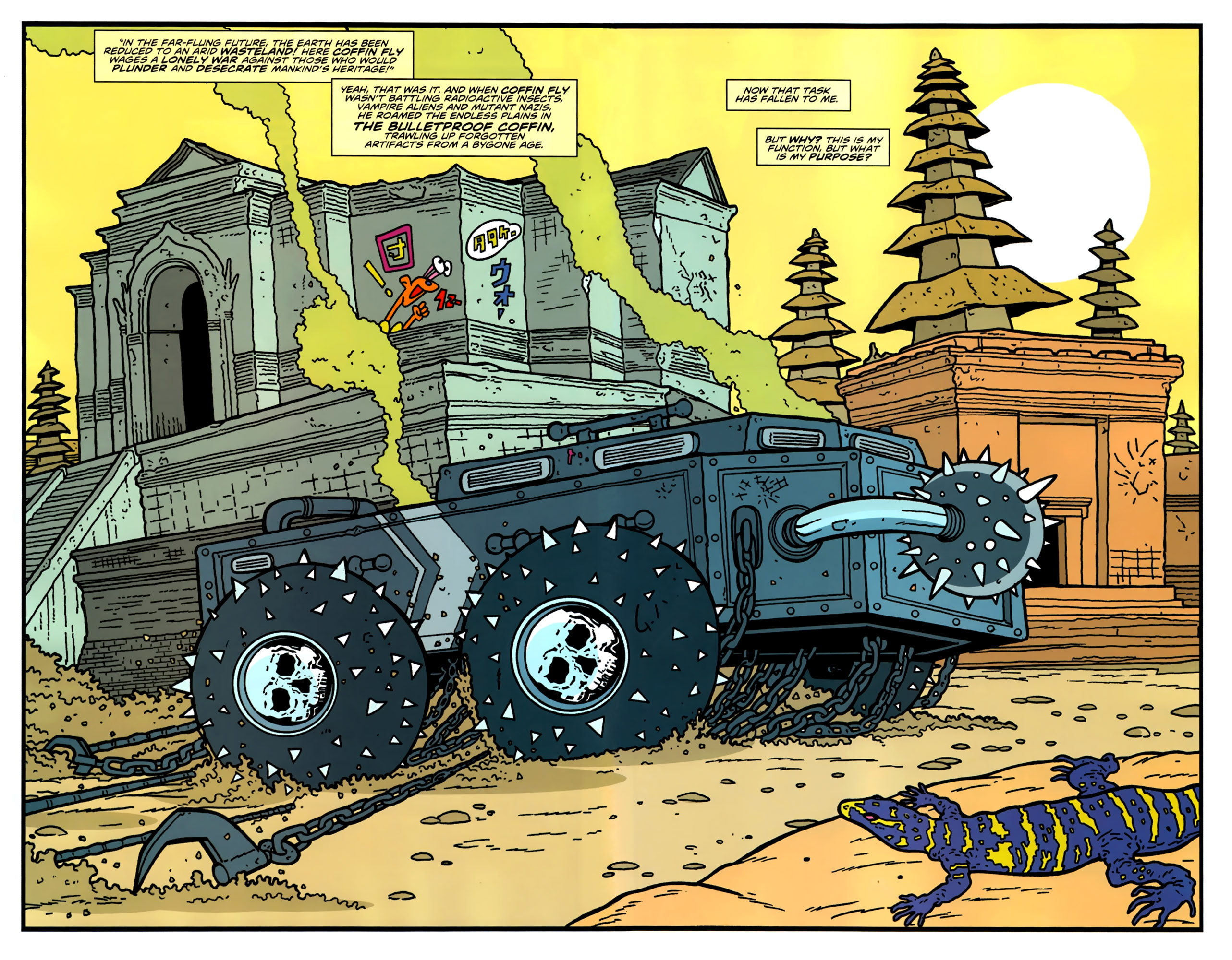 Comics Bulletproof Coffin HD Wallpaper